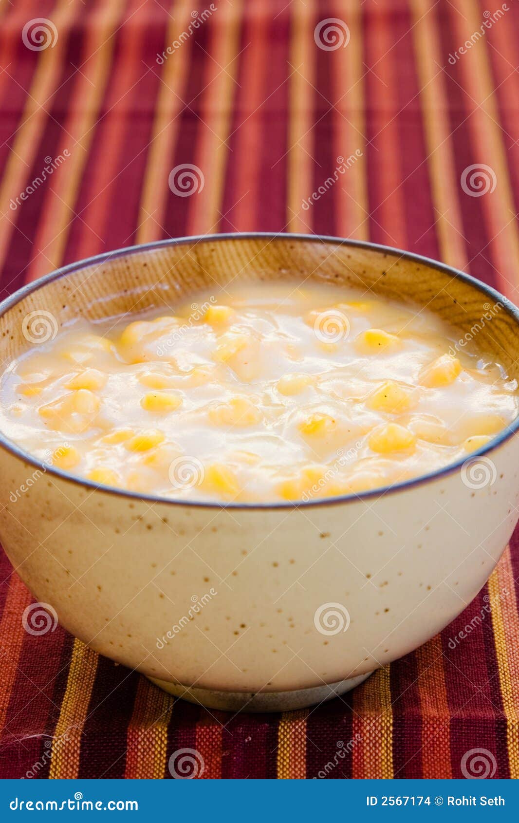 Corn Porridge Caribbean Style Stock Photo - Image of enticing, fine ...