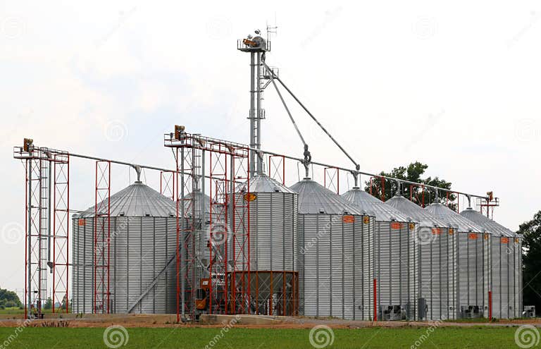 Corn Processing Plant stock image. Image of perfecting - 41823211