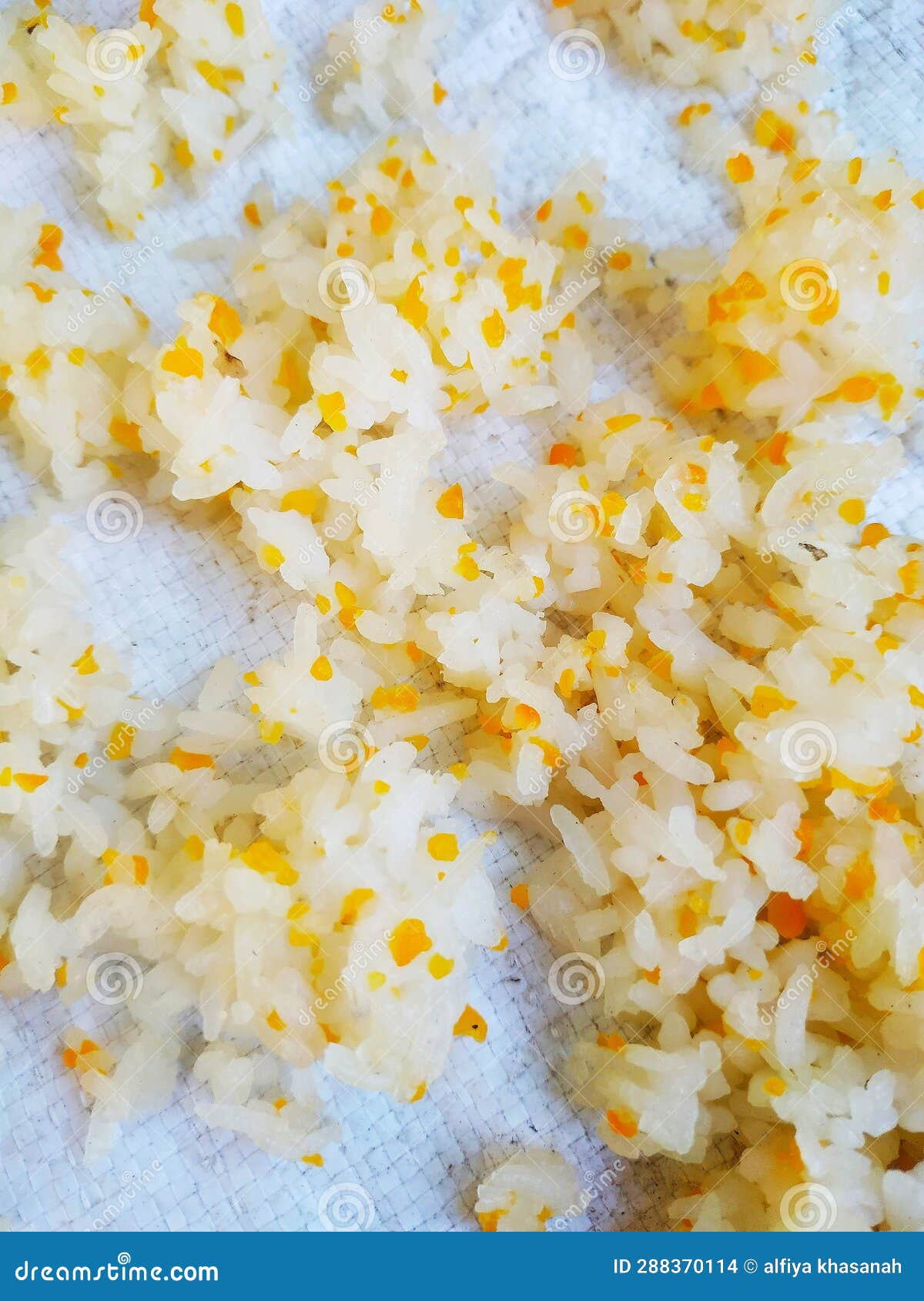 Corn Rice is a Food Made from Rice Mixed with Corn. Stock Photo - Image ...