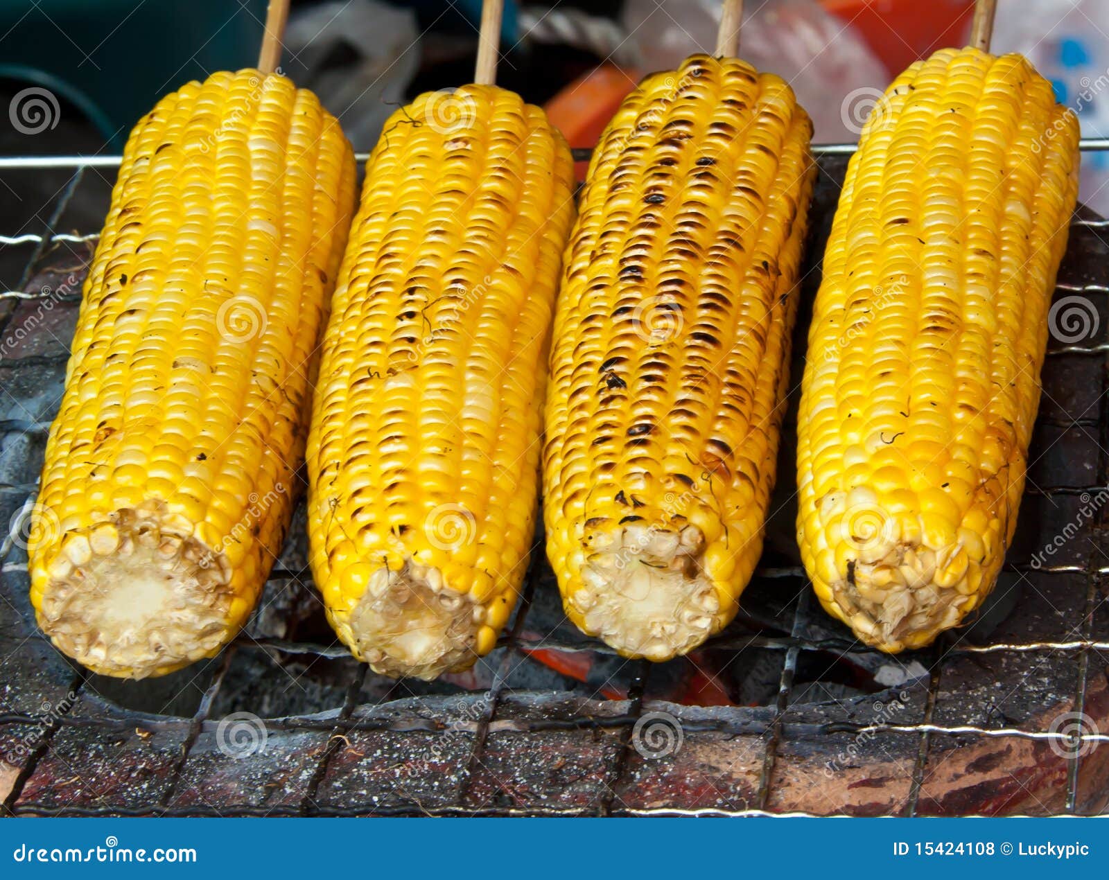 Corn Roast Royalty Free Stock Photos - Image: 15424108