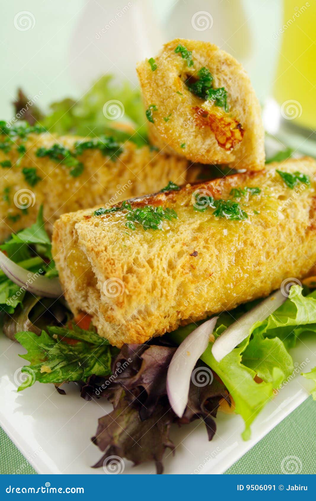 Corn Rolls stock image. Image of healthy, herbs, flavorsome - 9506091