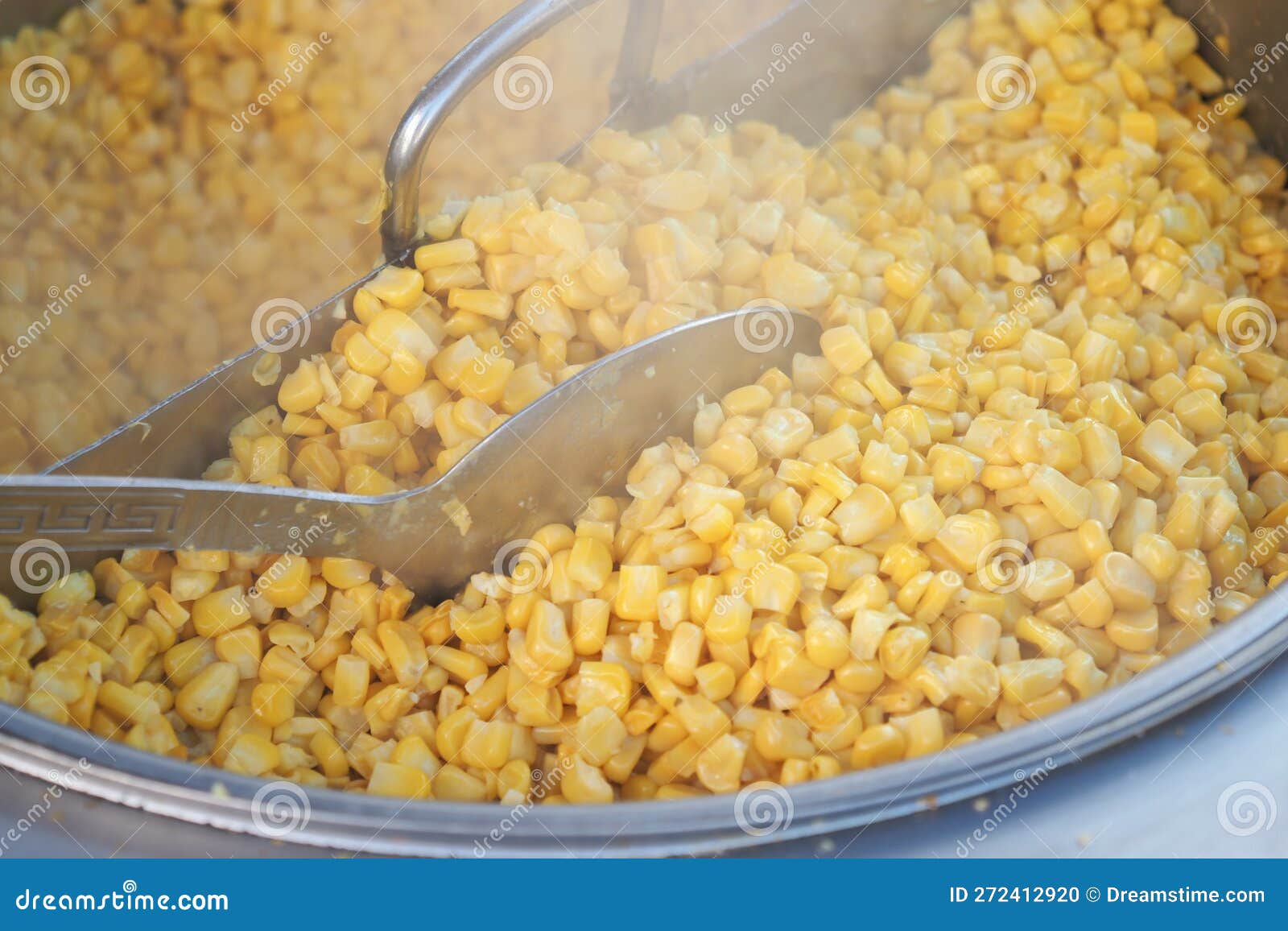 Corn for Sale in a Market Stall in Istanbul Stock Photo - Image of ...
