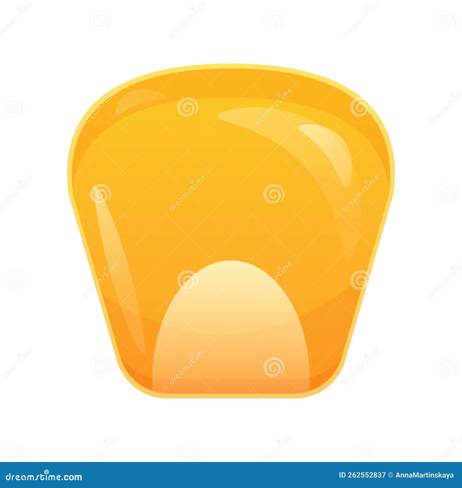 Corn Seed. Kernel Grain. Colorful Vector in Cartoon Style. Illustration ...