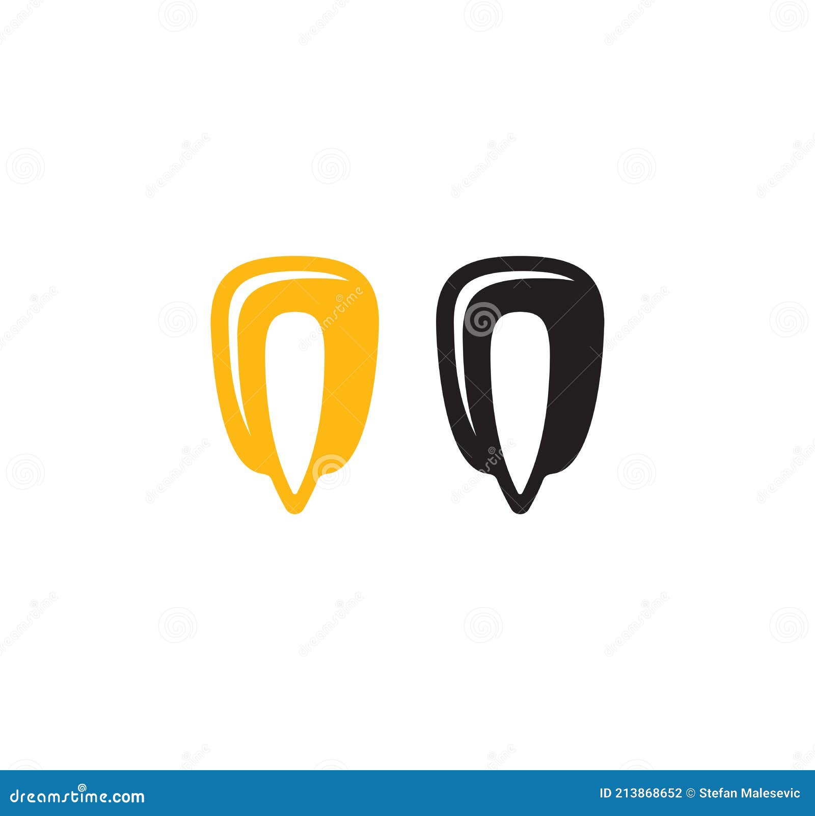 Corn seed kernel stock vector. Illustration of organic - 213868652