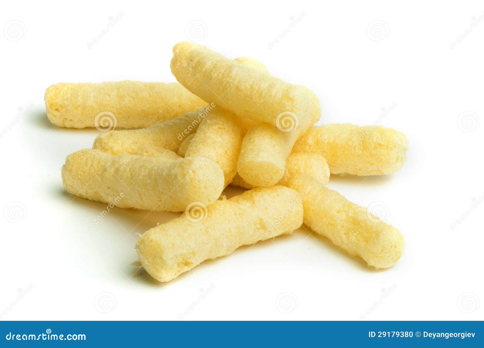Corn snacks white stock photo. Image of eating, group - 29179380