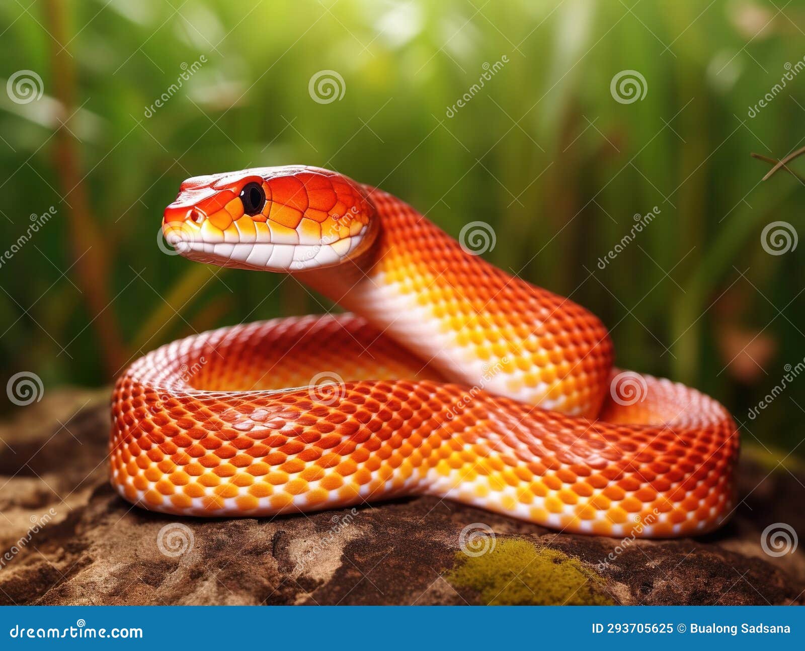 Slither Corn Snake Stock Illustration | CartoonDealer.com #305977663