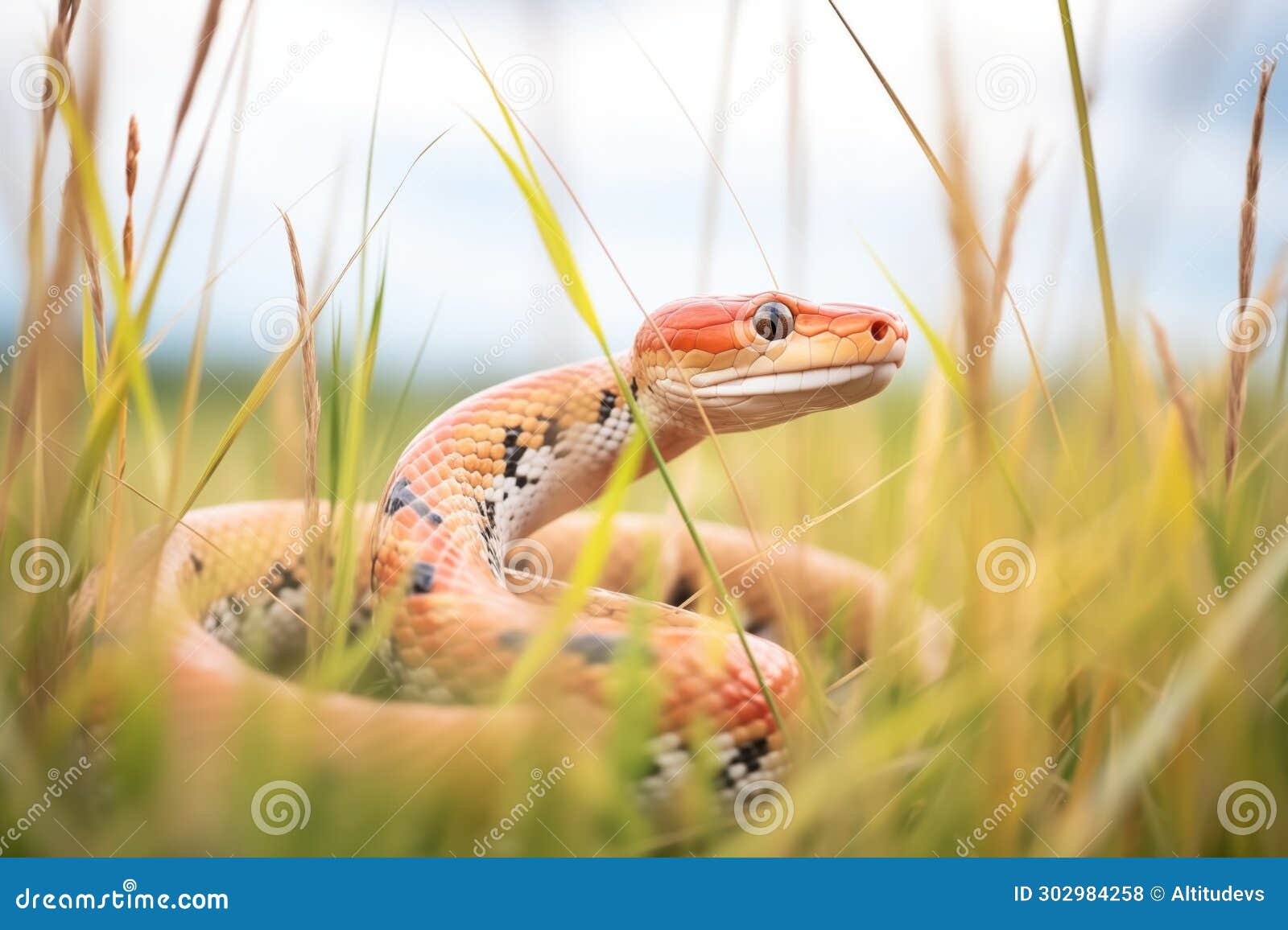 A Snake Is Winding Through A Glowing Lunar Moon Phases On A Dark ...