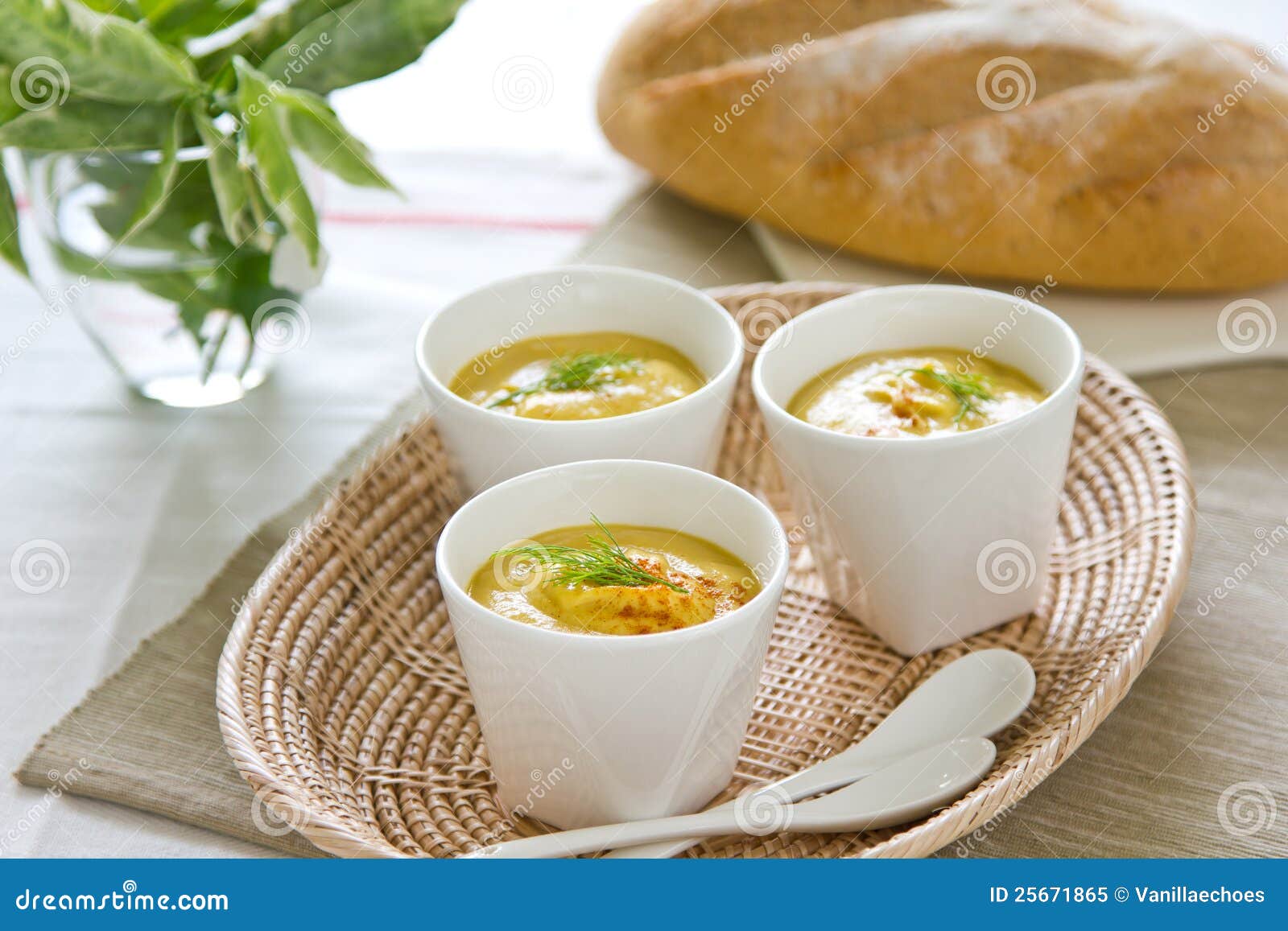 Corn soup stock image. Image of dinner, corn, appetizer - 25671865