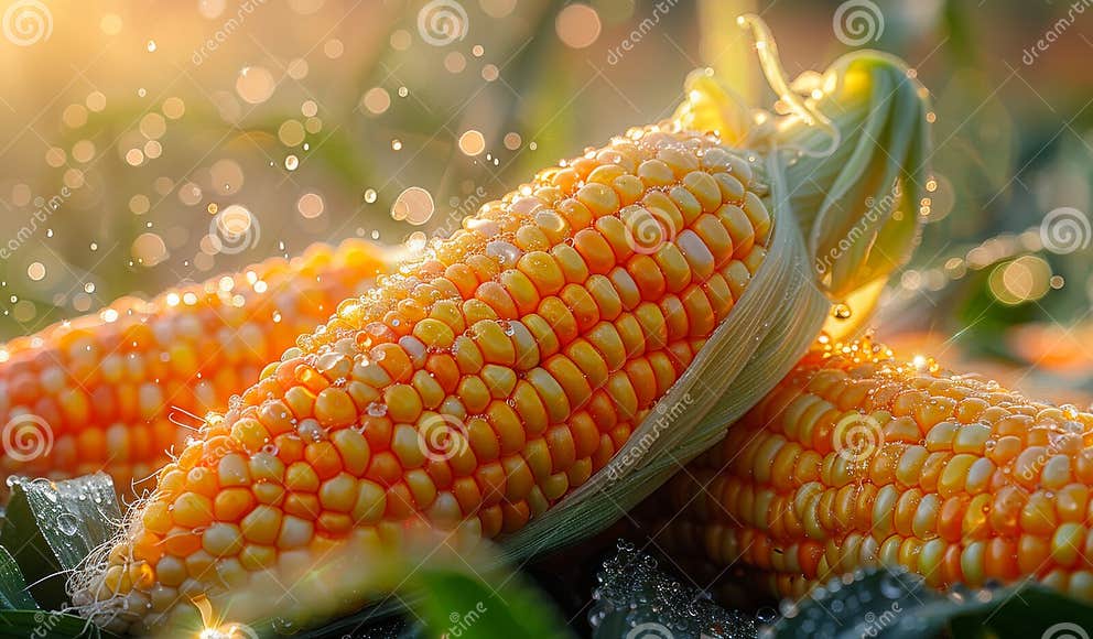 Corn is Staple Food in Many Countries Stock Photo - Image of diet ...