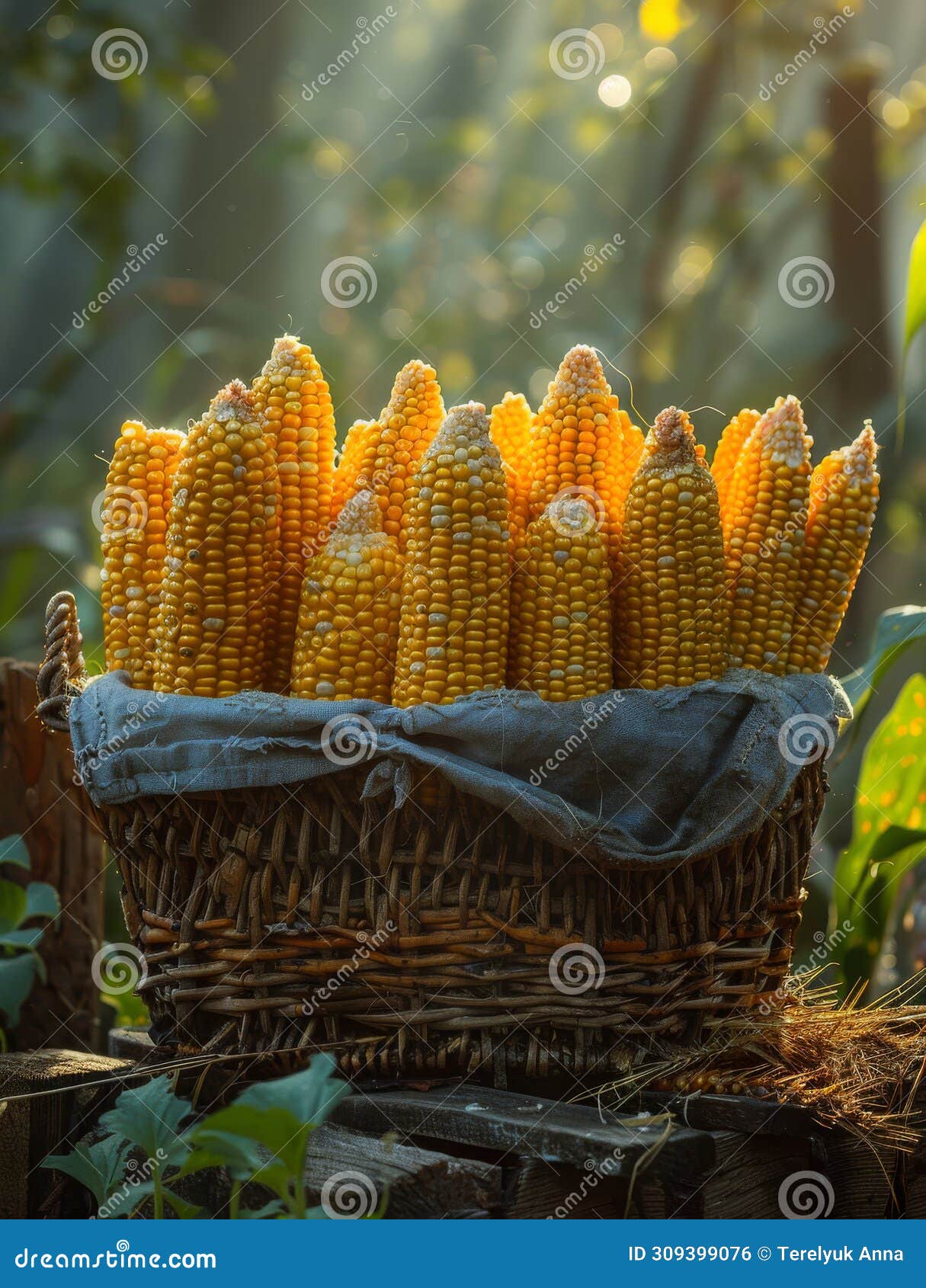 Corn is Staple Food in Many Countries Around the World Stock Photo ...