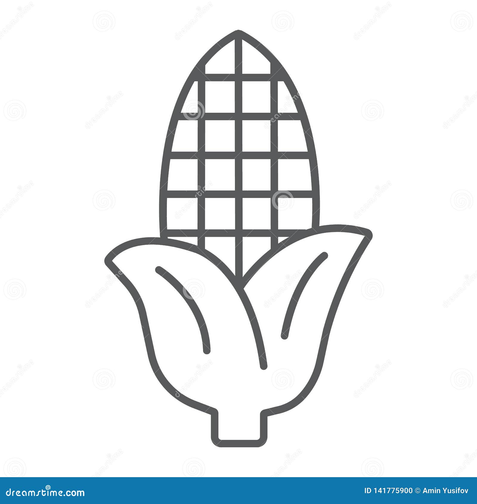 Sweetcorn Farm Fresh Vector Design Logo | CartoonDealer.com #194770565