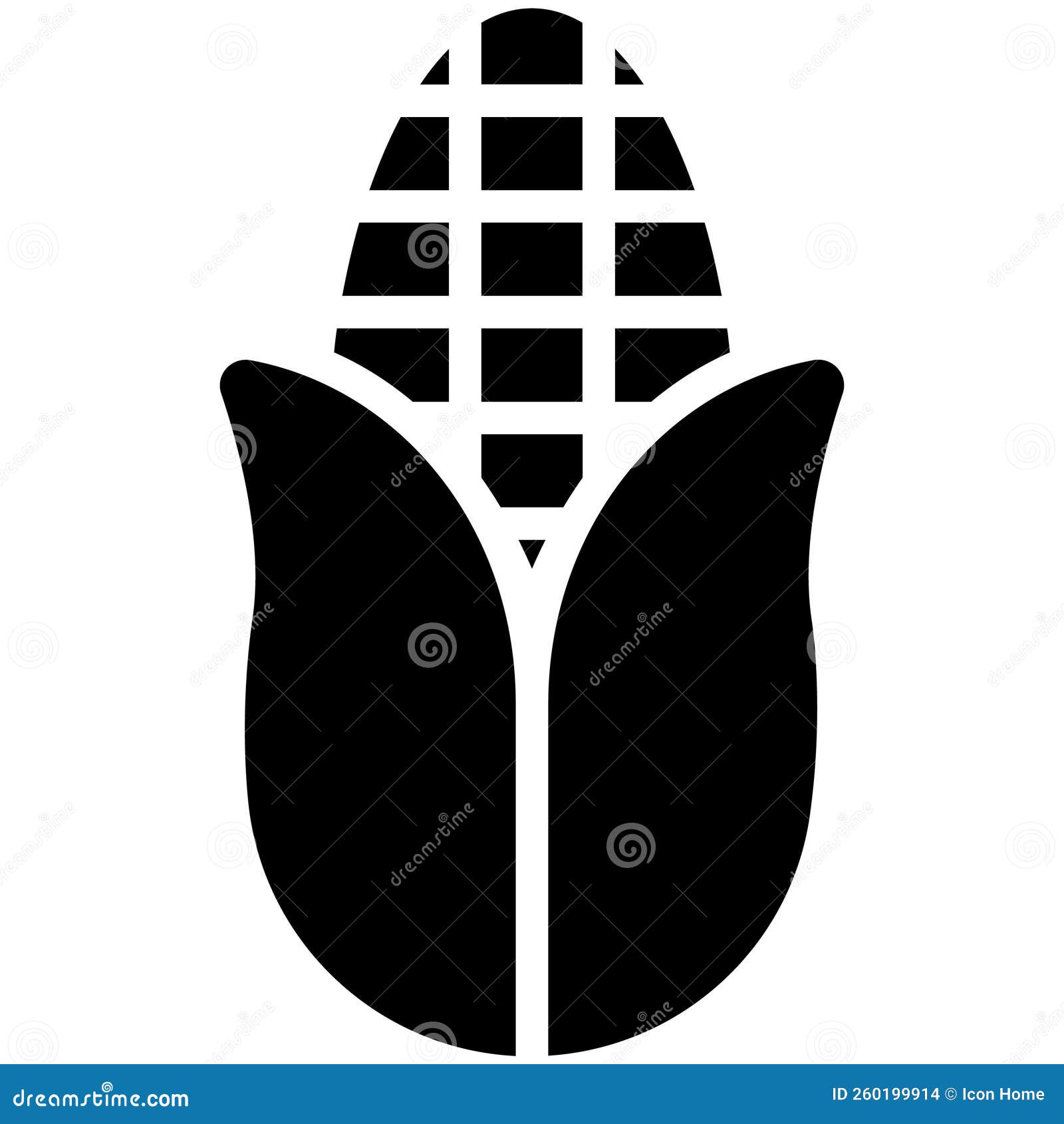 Corn Vector Glyph Icon. Modern Glyph Symbols. Collection of Traditional ...