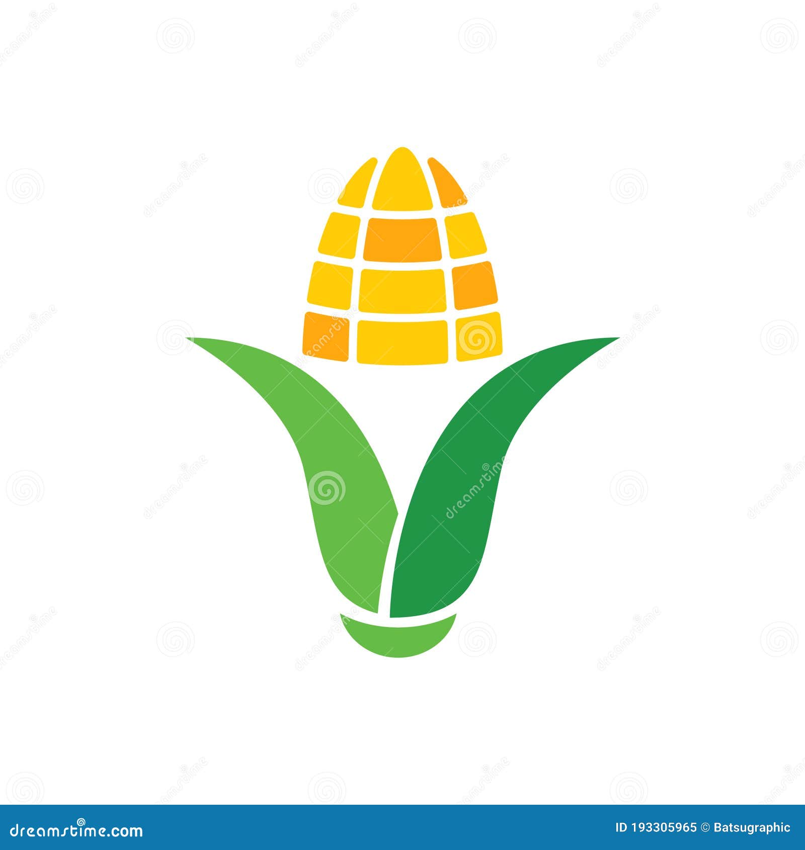 Corn Vector Icon Logo Design Stock Vector - Illustration of farming ...