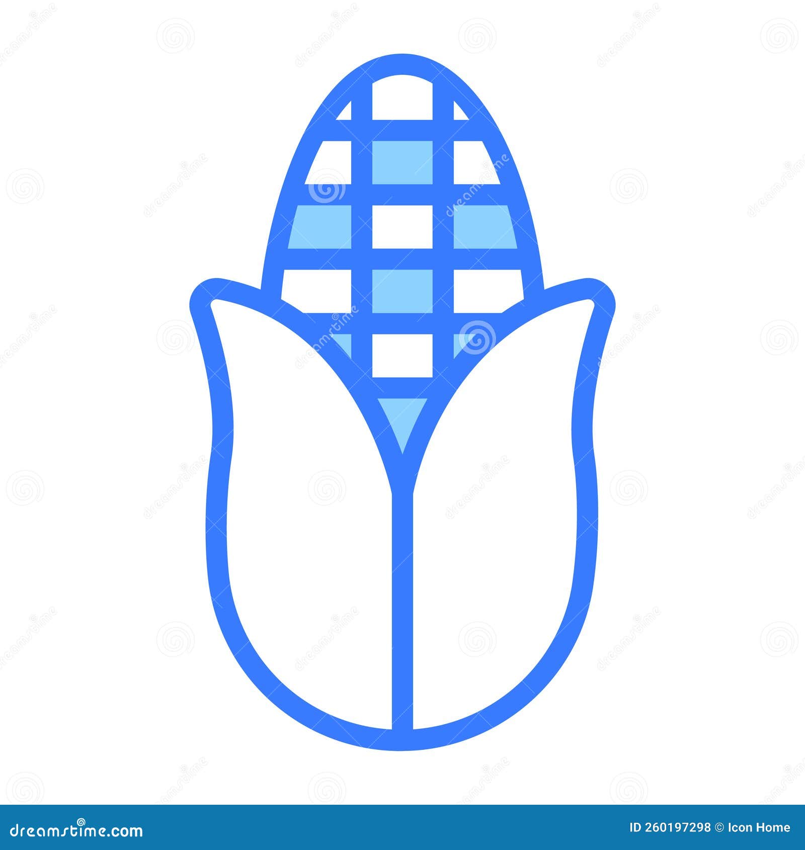 Corn Vector Outline Icon. Modern Thin Line Symbols. Collection of ...