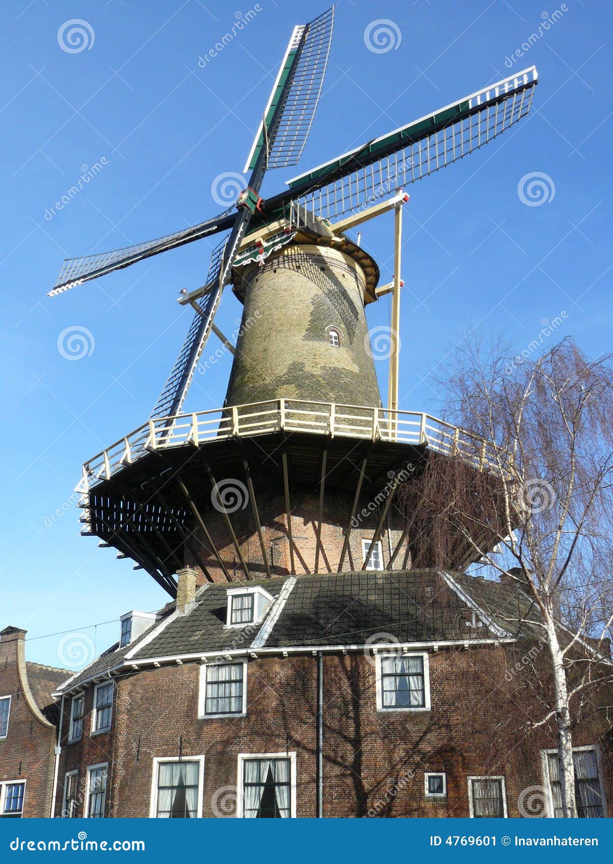 Corn Wind mill stock image. Image of europe, construction - 4769601