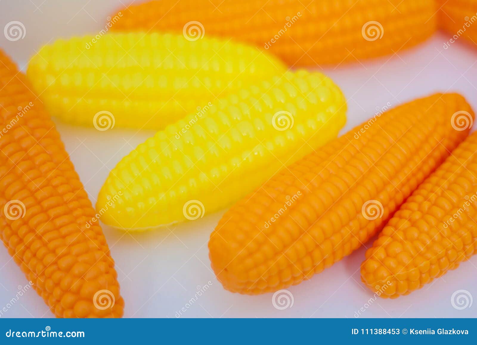 Corn Yellow and Orange Assorted Stock Image - Image of healthy, green ...