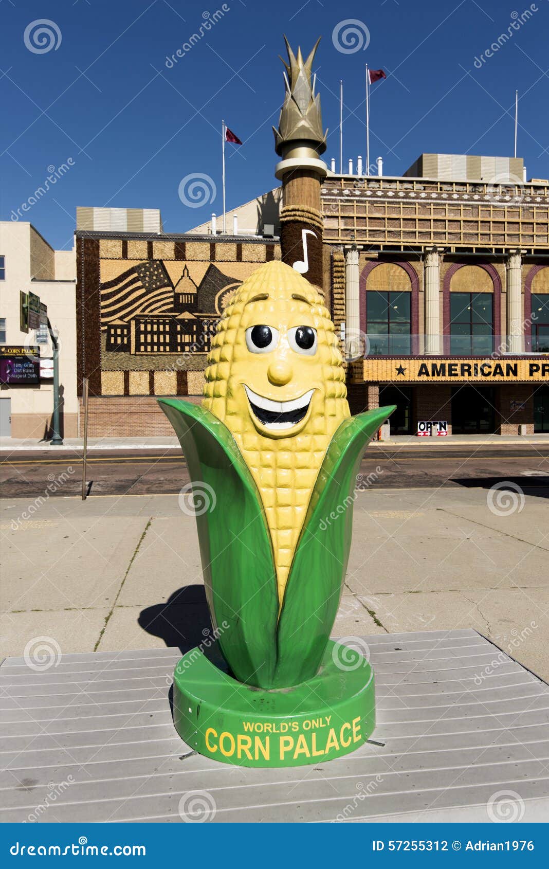 Corncob statue editorial photography. Image of market - 57255312