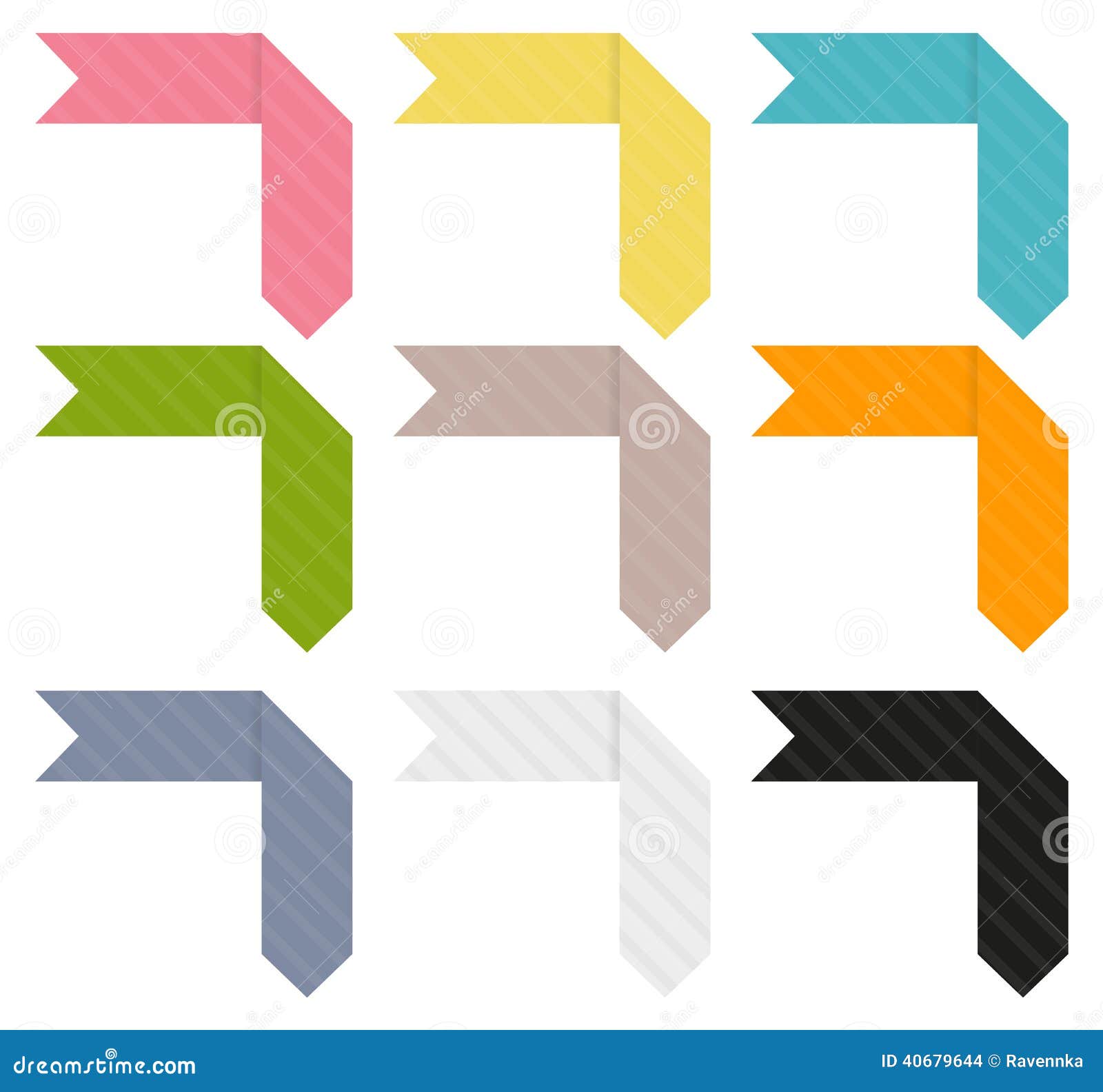 Corned arrow set stock vector. Illustration of arrow - 40679644