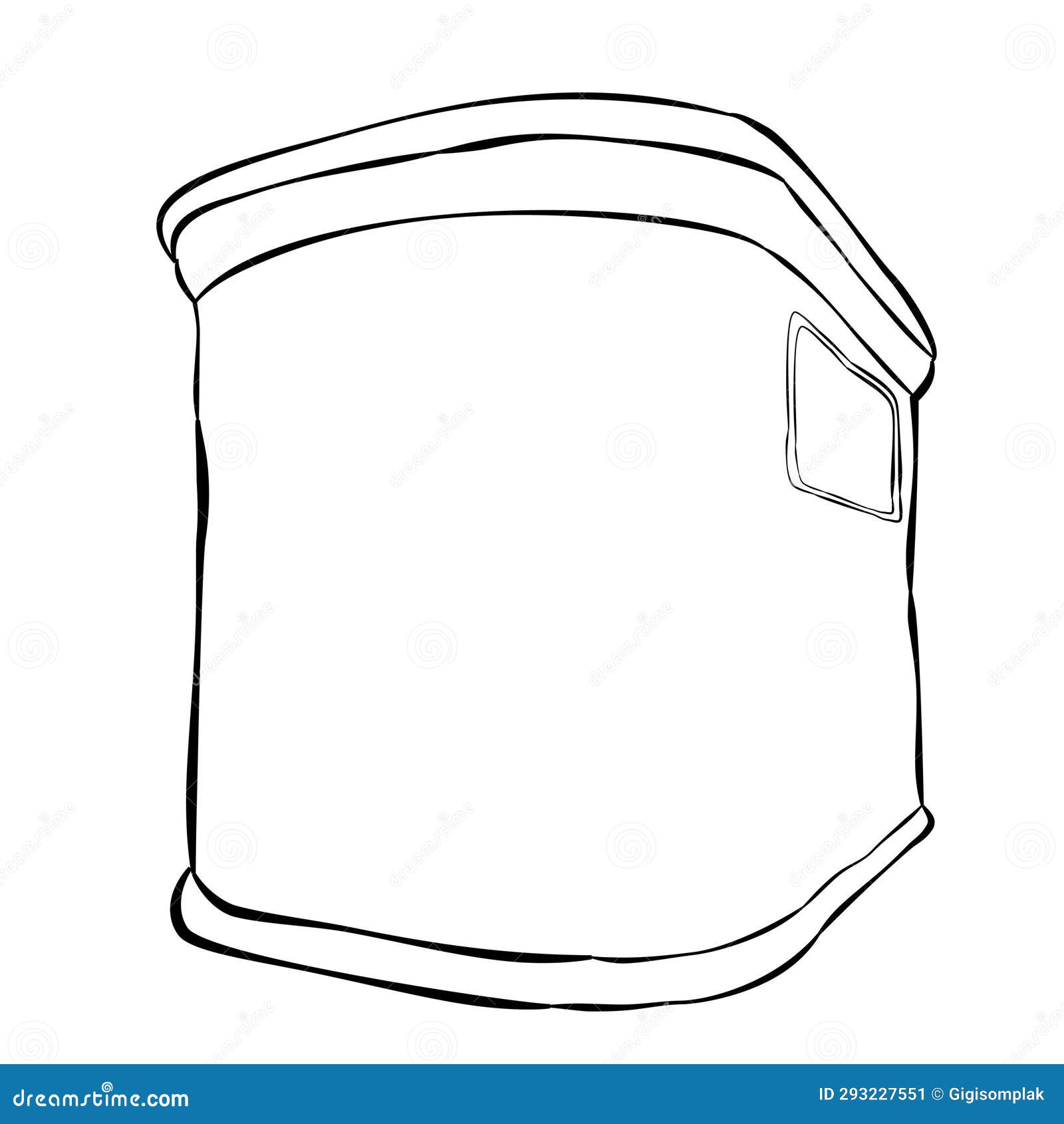 Corned Beef Can, Simple Vector Hand Draw Doodle Sketch at White Stock ...