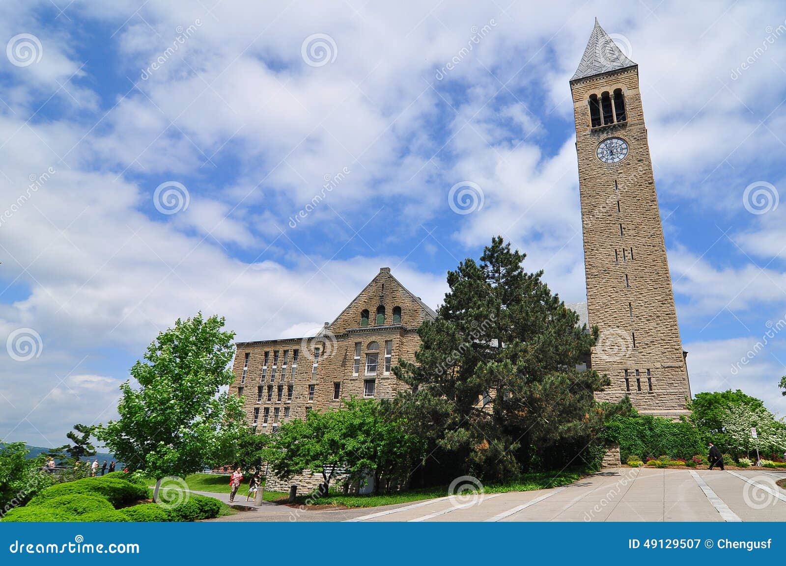 Cornell Bell tower editorial photography. Image of cornell - 49129507