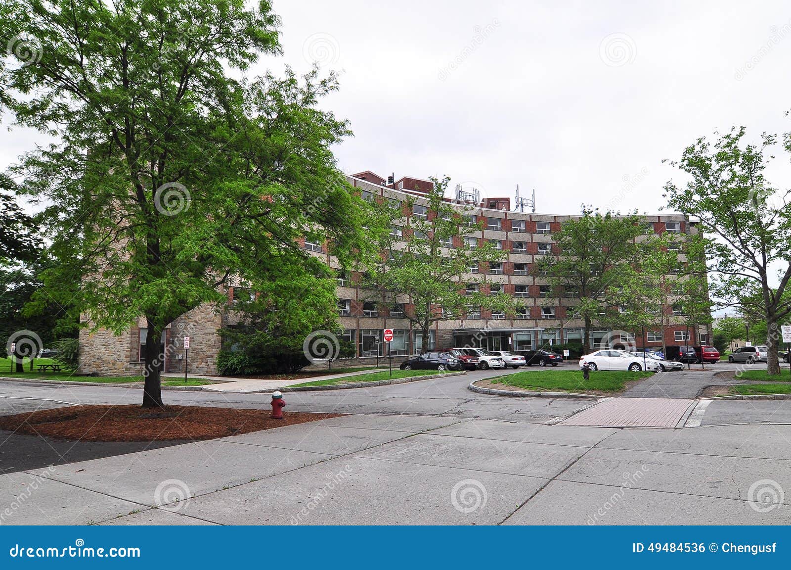 Cornell Campus landscape stock photo. Image of arches - 49484536