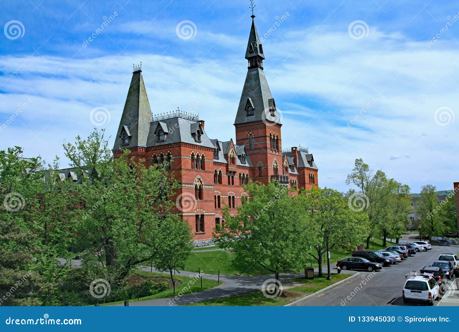 Cornell University Campus editorial image. Image of lawn - 133945030