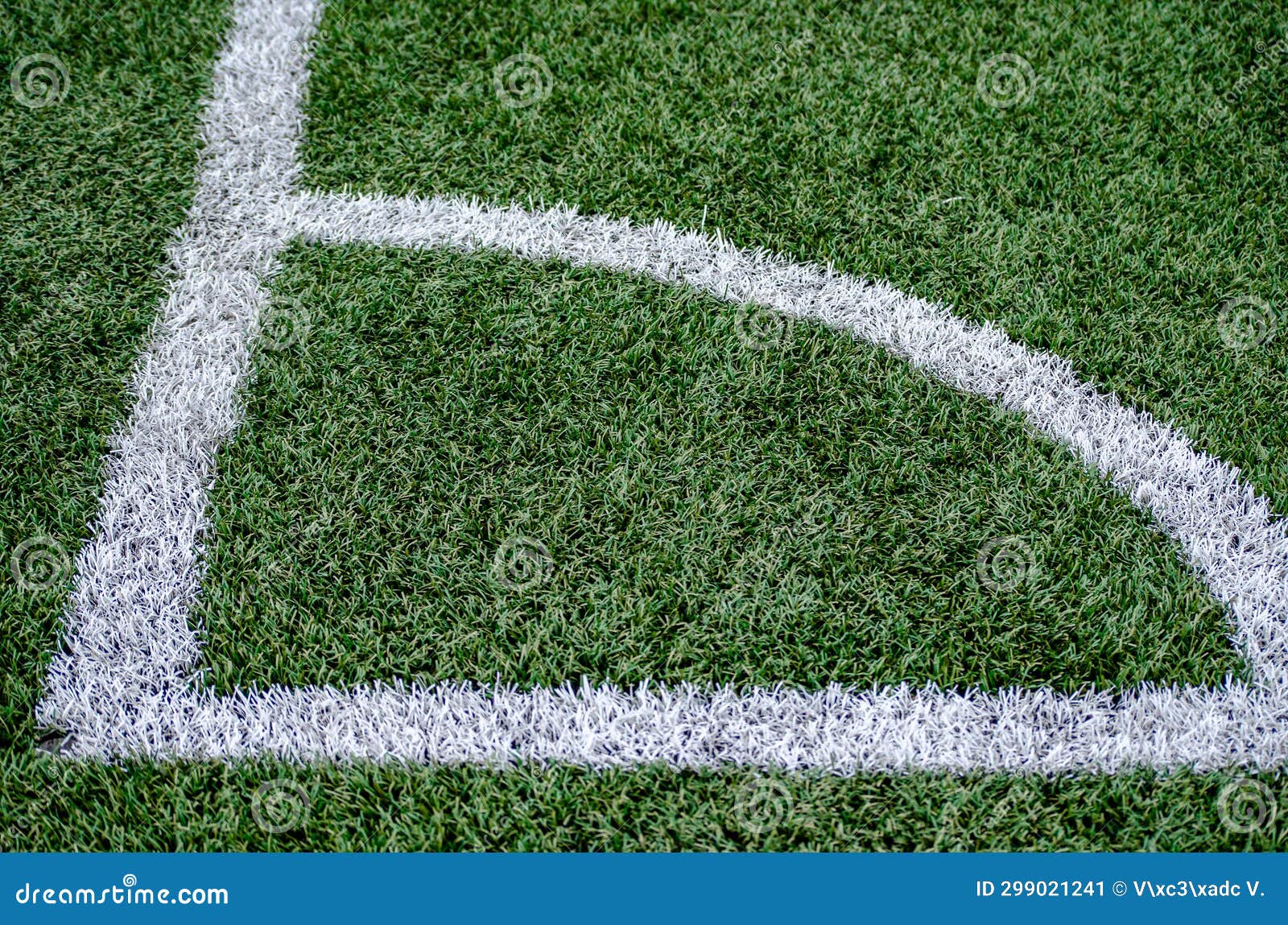 Corner of an Artificial Grass Football Field Stock Image - Image of ... Corner of an Artificial Grass Football Field Stock Image - Image of ...