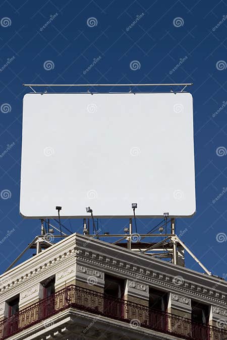 Corner Billboard stock image. Image of print, board, inform - 733287