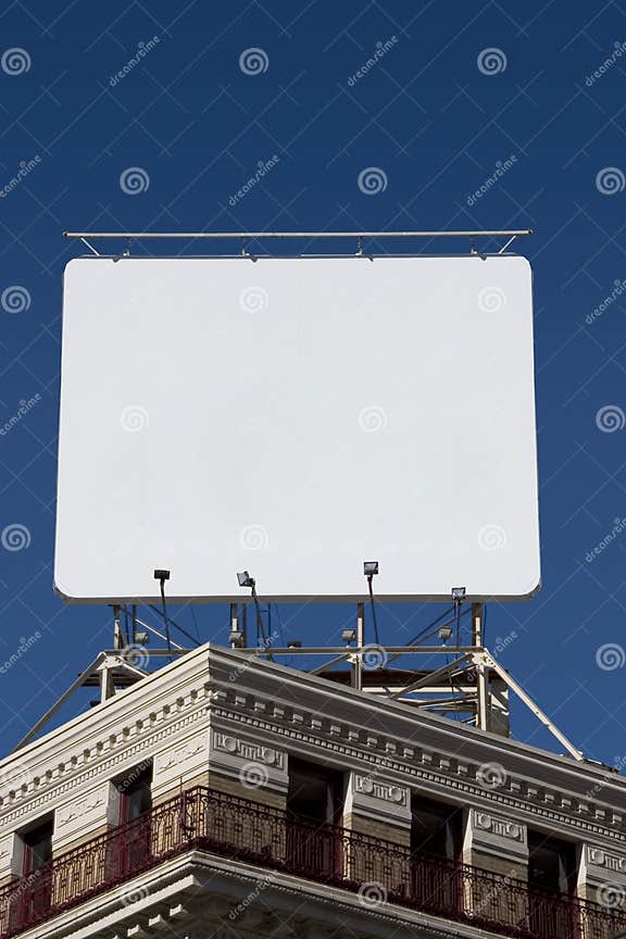 Corner Billboard stock image. Image of print, board, inform - 733287