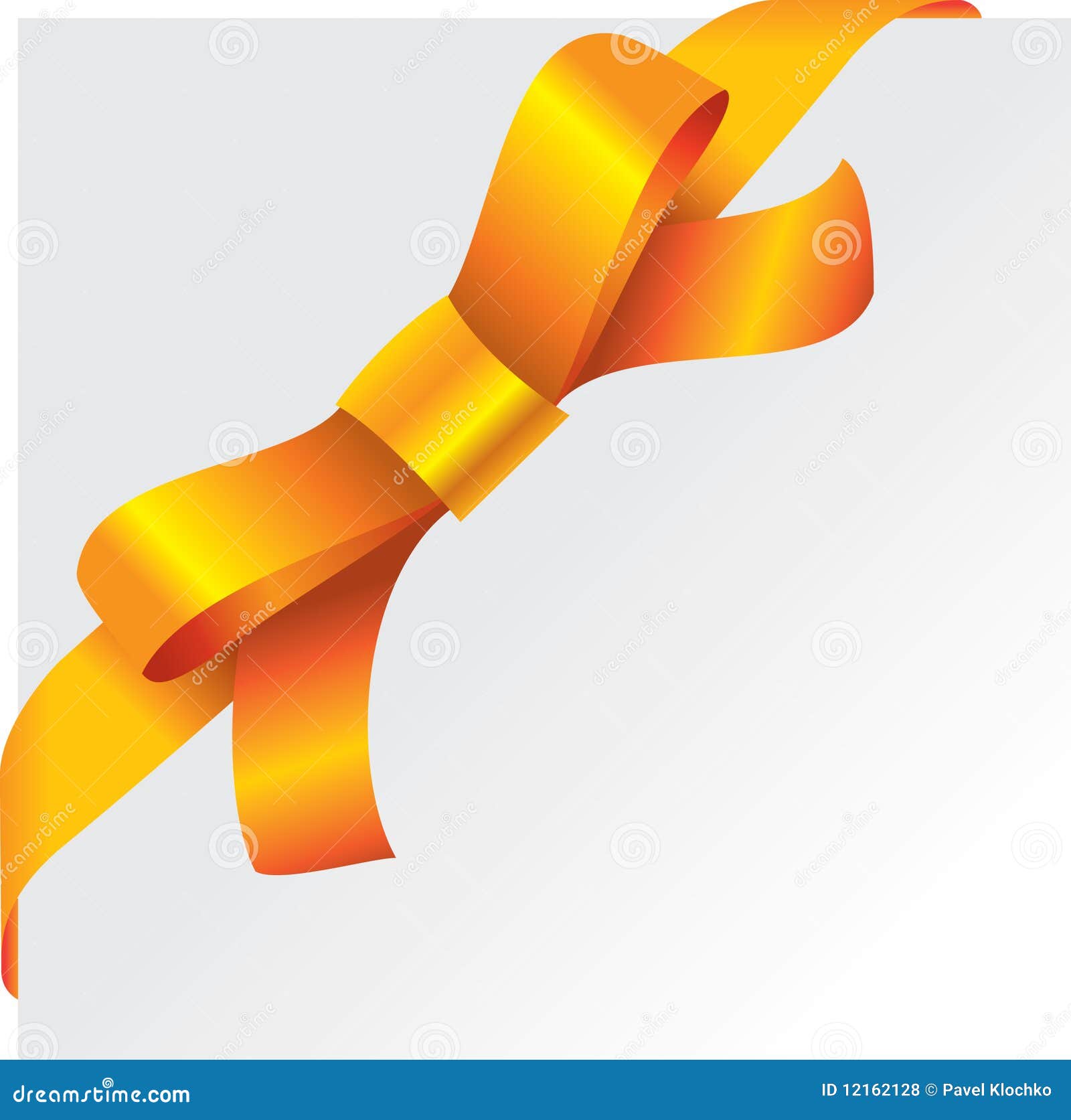 Corner bow stock vector. Illustration of decorate, festive - 12162128