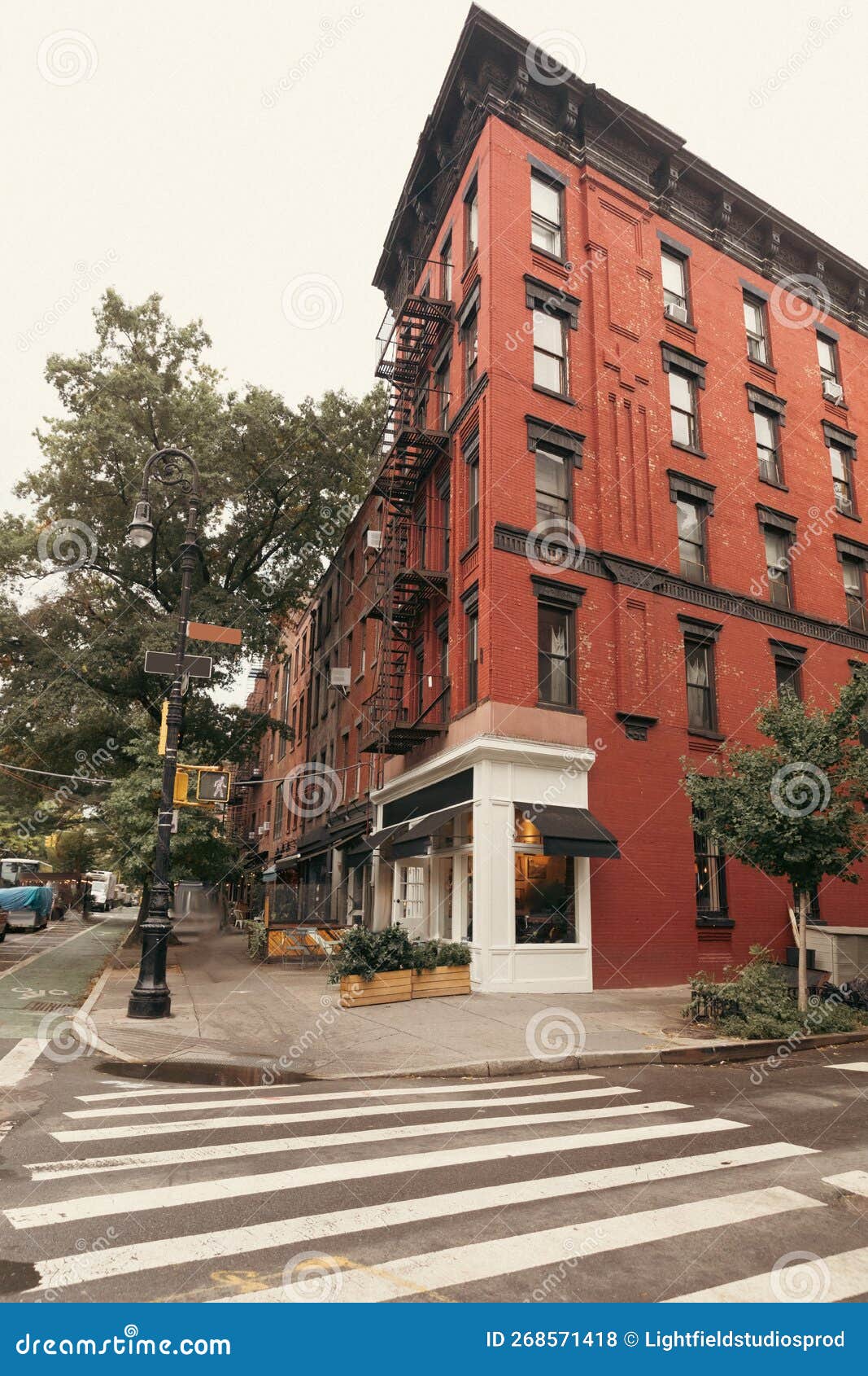Corner of Brick Building on Urban Stock Photo - Image of buildings ... Corner of Brick Building on Urban Stock Photo - Image of buildings ...