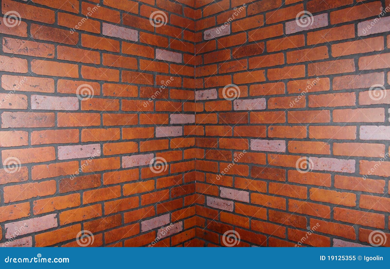 Brick Wall Inside Corner