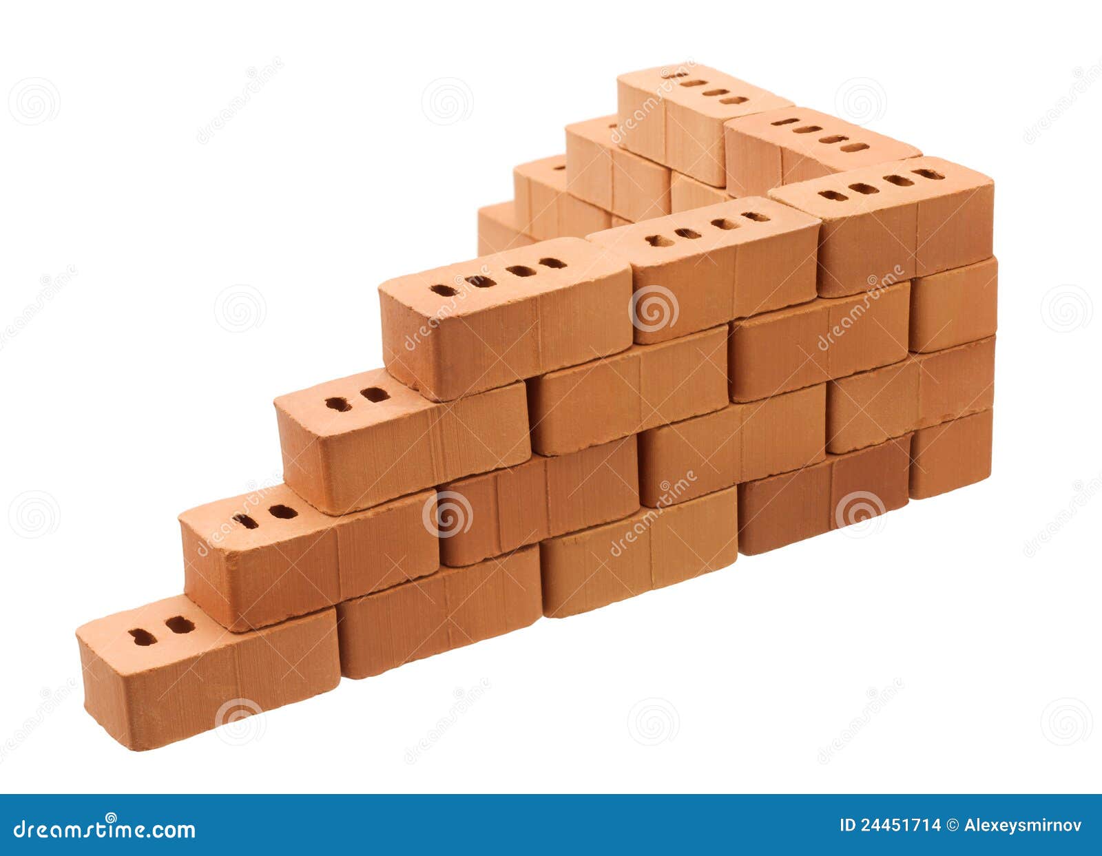 Corner of a brick wall stock photo. Image of copy, corner - 24451714