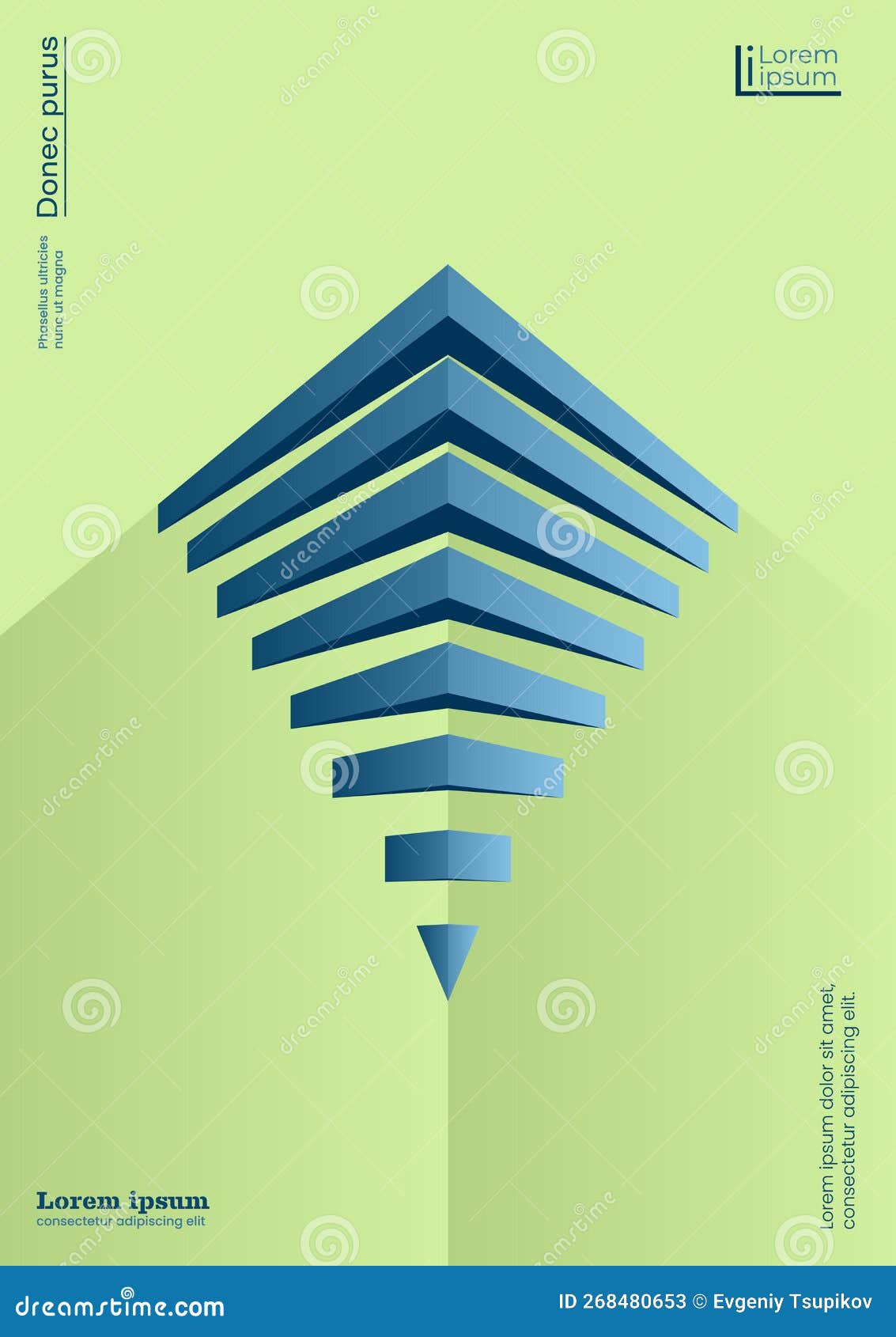 Corner of the building 3D. stock vector. Illustration of architecture ...