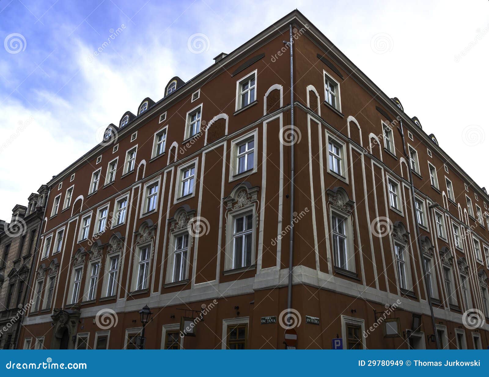 Brick house stock image. Image of painted, elements, floors - 29780949
