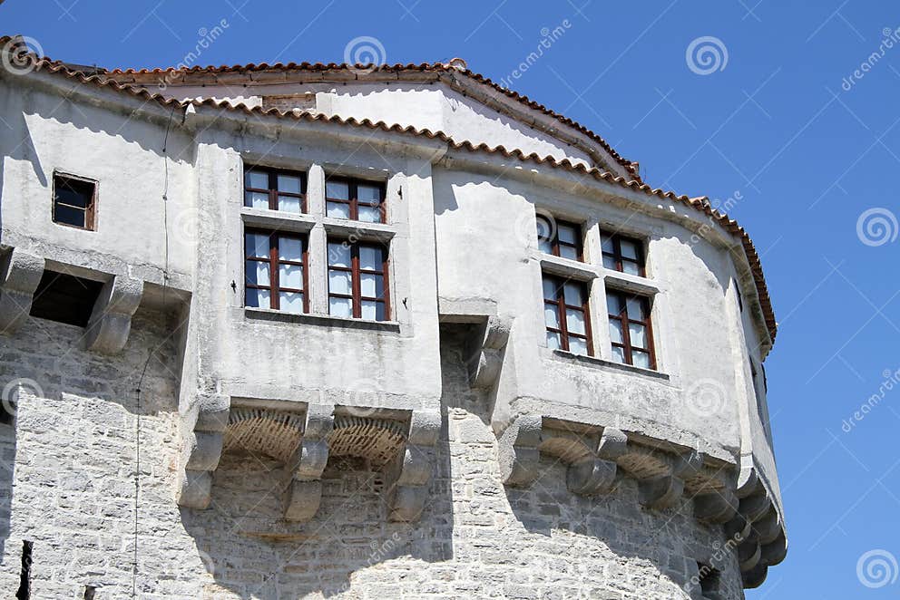 Corner of castle stock photo. Image of palace, built - 26425726