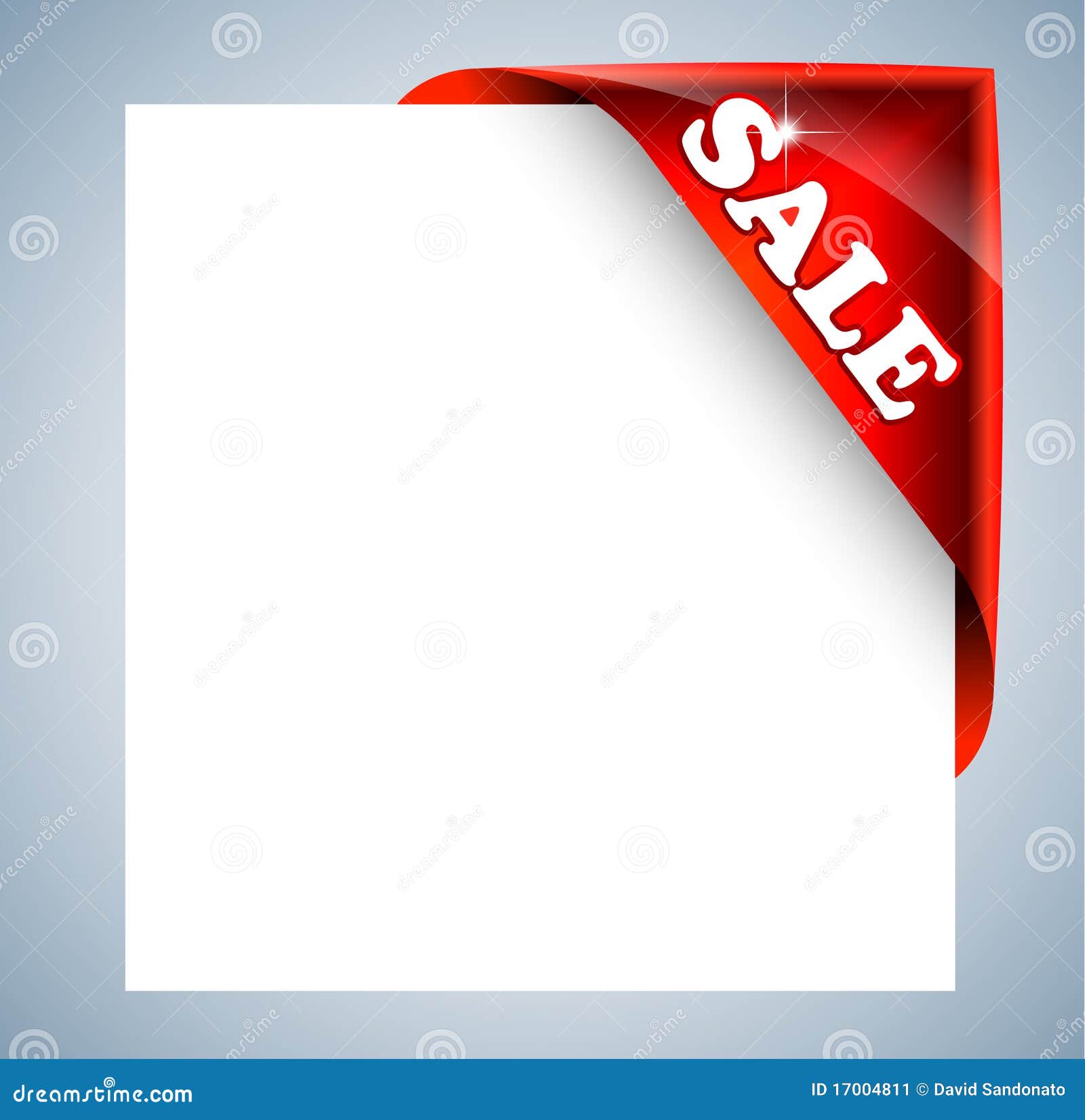 Corner Christmas Tag for Discount Image Framing Stock Vector ...