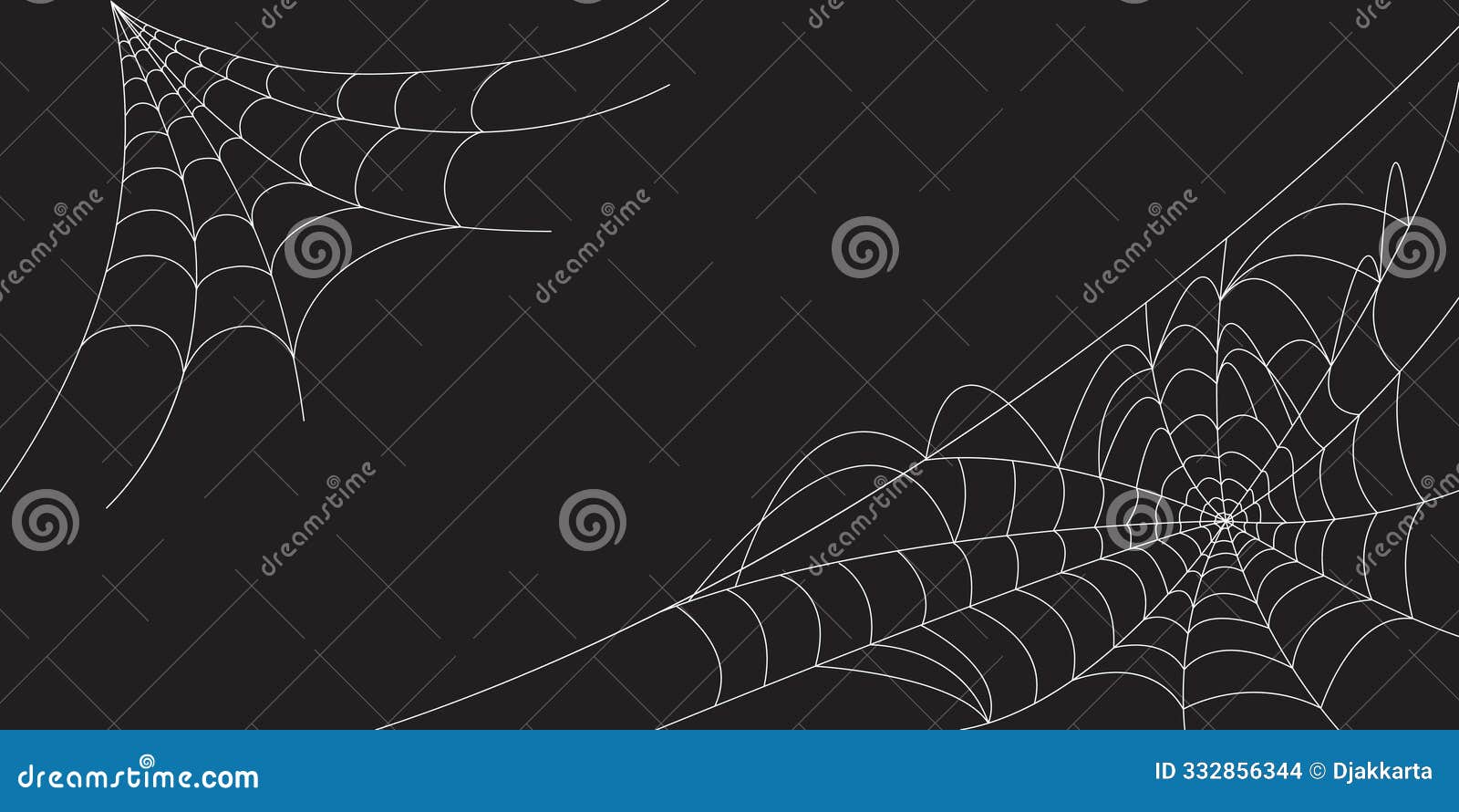 Corner Cobweb, Isolated on Black, Transparent Background. Spiderweb for ...