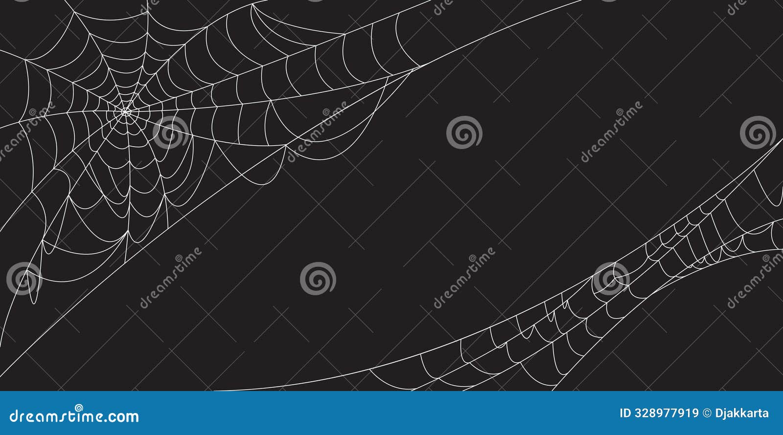Corner Cobweb, Isolated on Black, Transparent Background. Spiderweb for ...