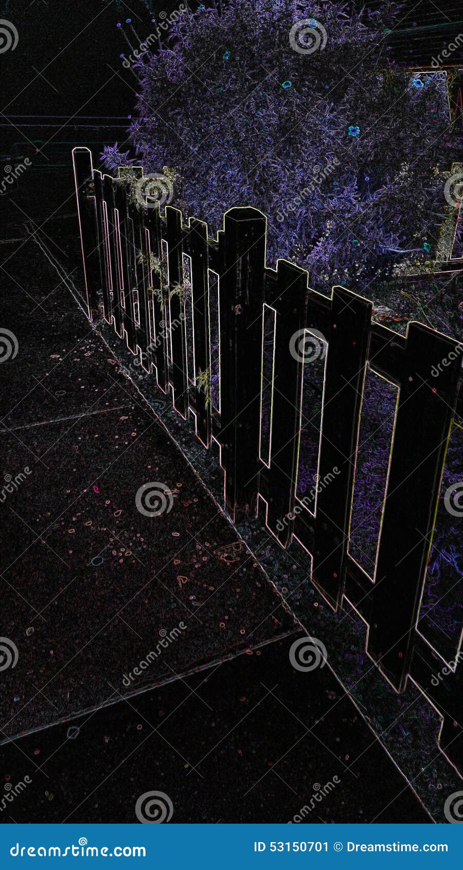 Corner fence stock image. Image of corner, fence, abstract - 53150701