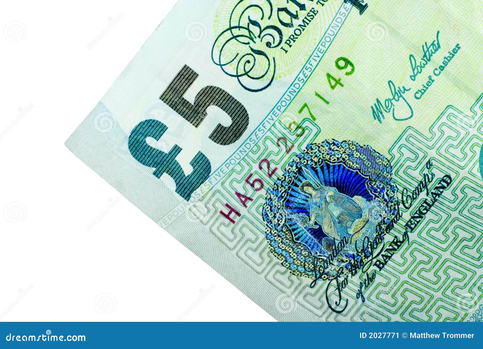 Bank Of England On Five Pound Note Editorial Photo | CartoonDealer.com ...