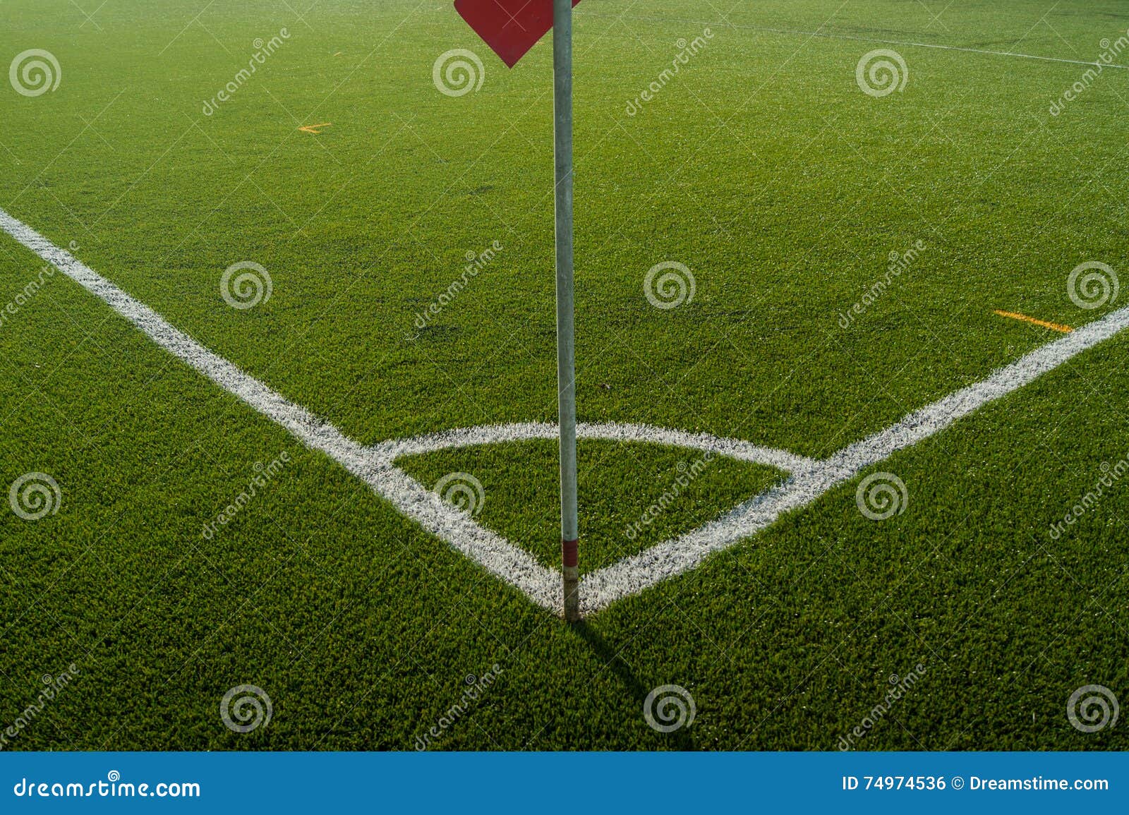 Corner flag stock photo. Image of sunny, metal, nice - 74974536