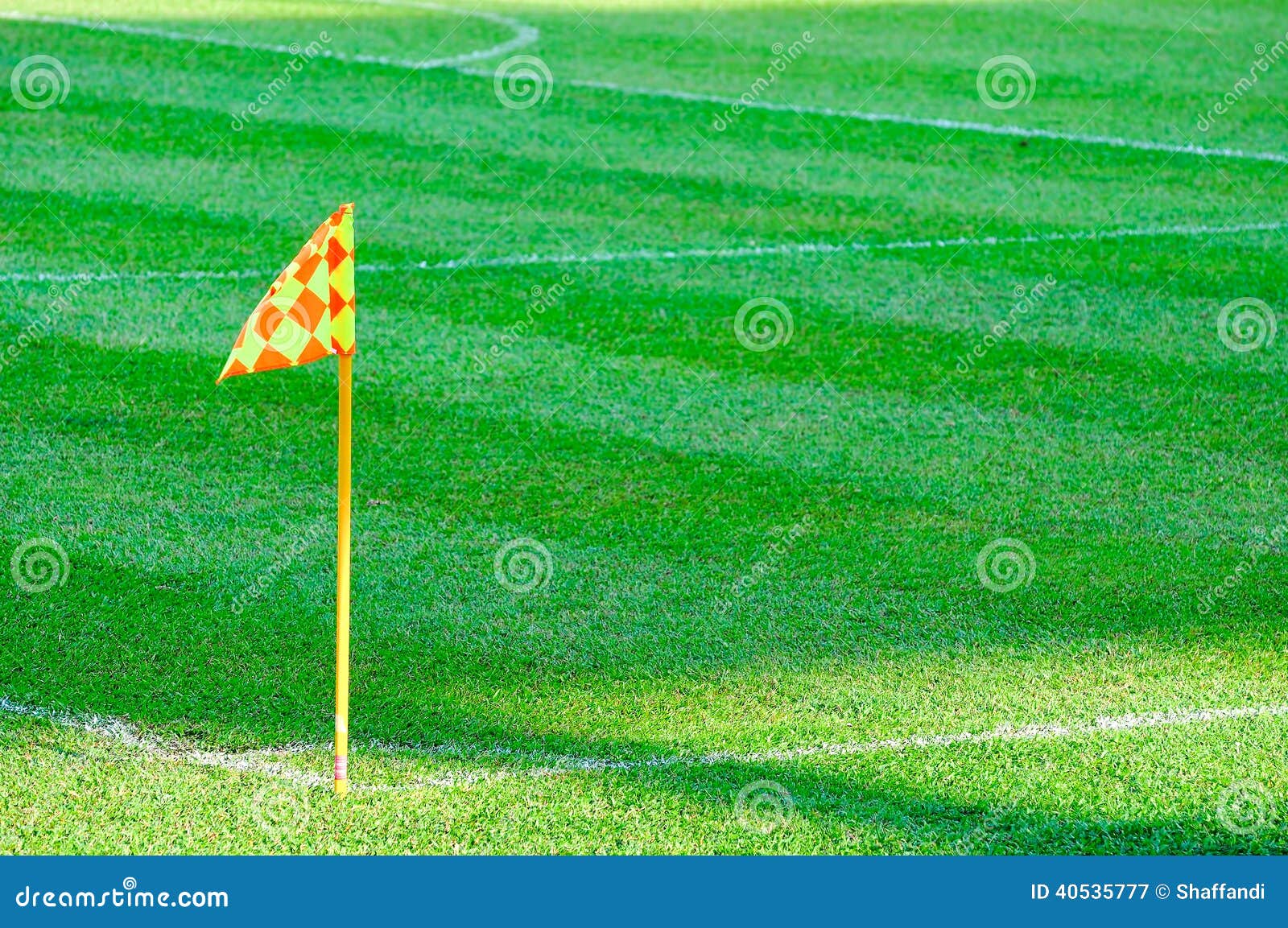 Corner Flag on a Soccer Field Stock Image - Image of goal, flag: 40535777