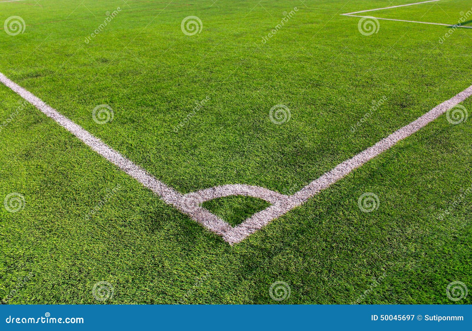 Corner Football field stock image. Image of detail, temple - 50045697