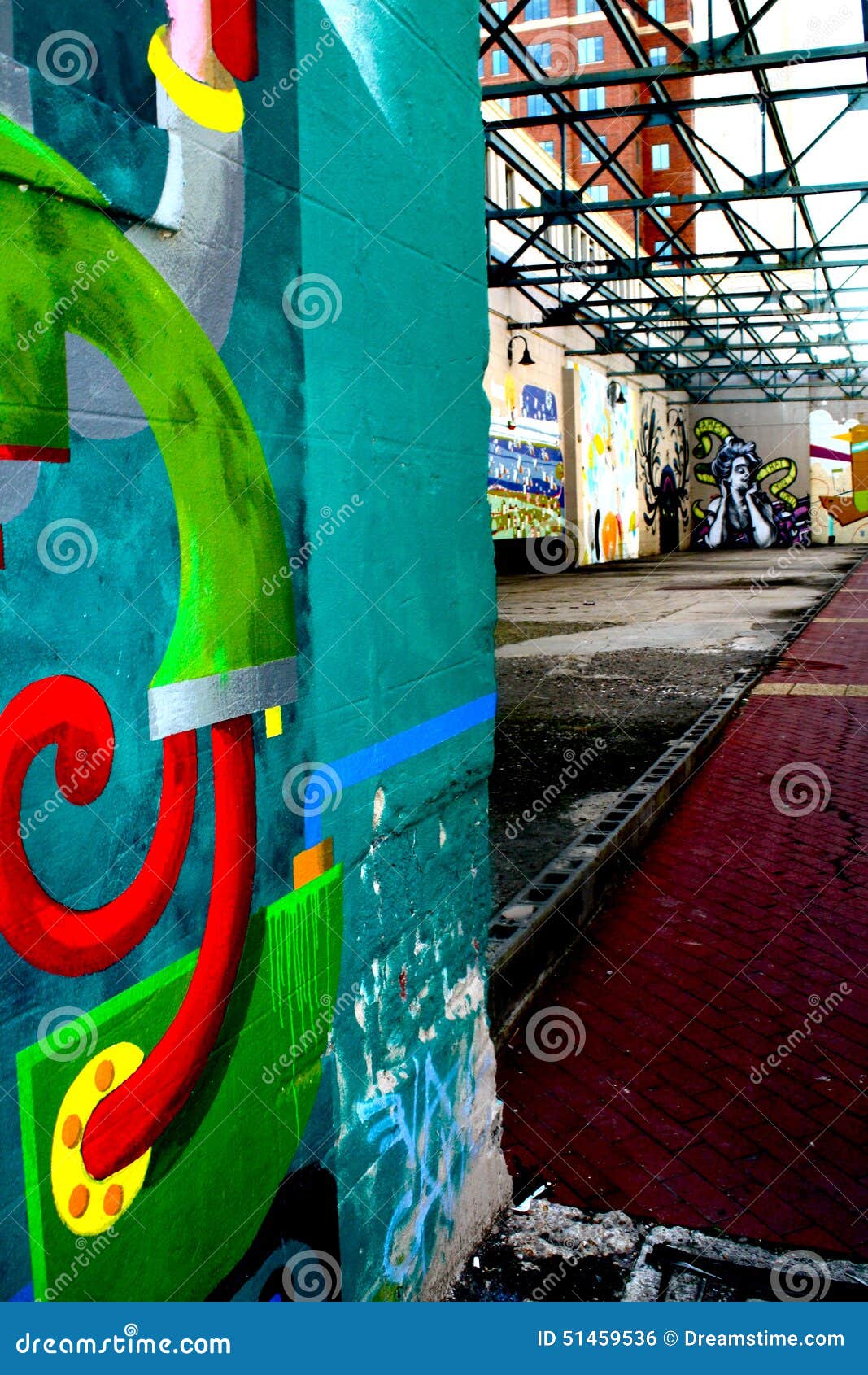 Corner Graffiti in Richmond Editorial Photo - Image of bottom, lunch ...