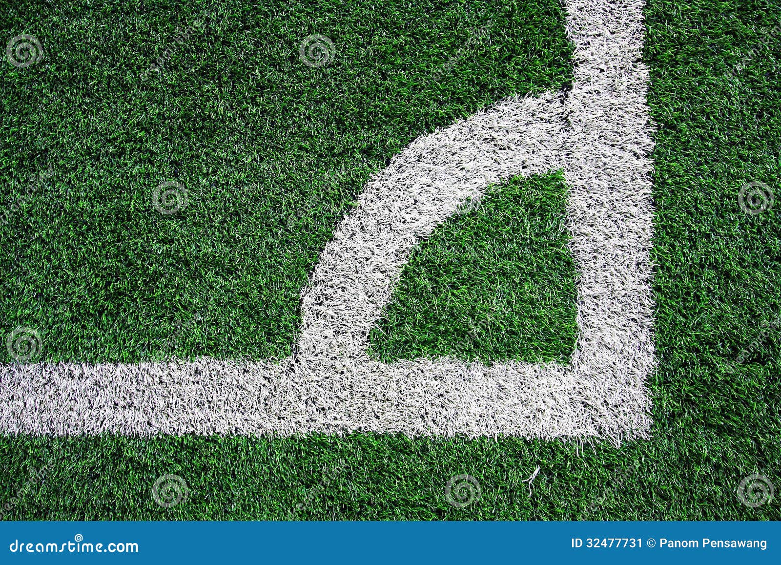 Corner of the green grass stock image. Image of game - 32477731