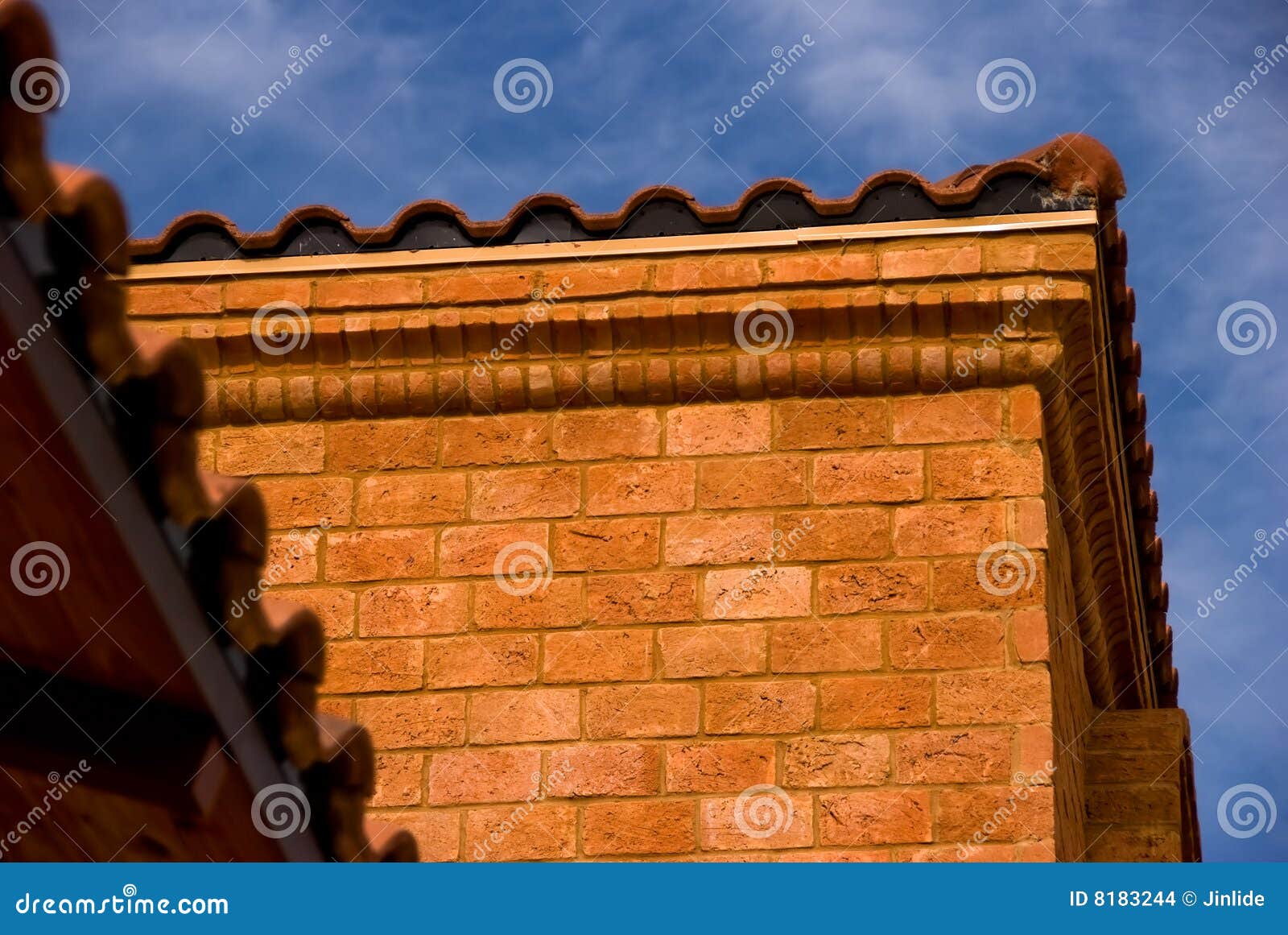 Corner of a house stock photo. Image of brick, corner - 8183244