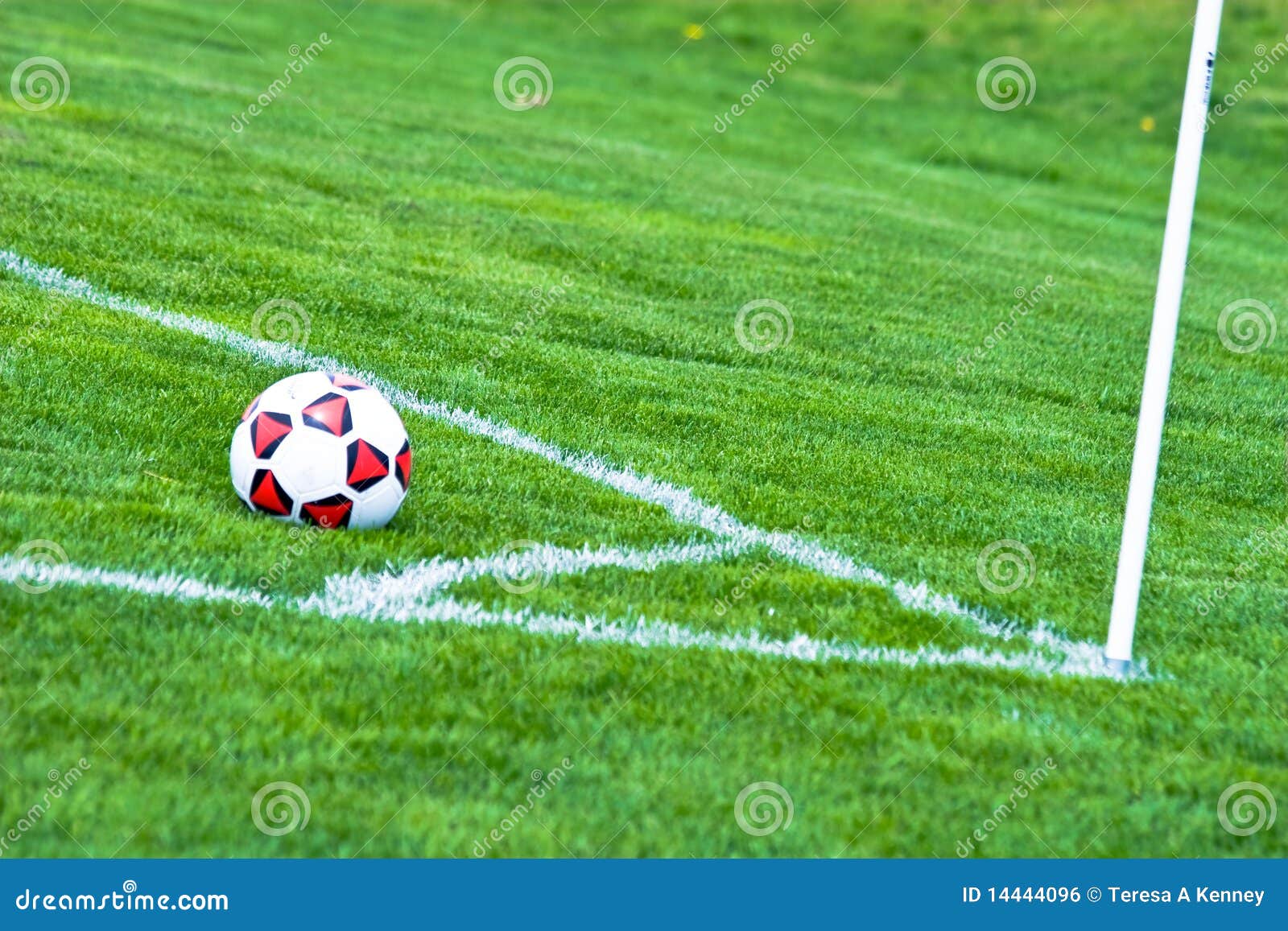 Corner Kick stock photo. Image of corner, summer, still - 14444096