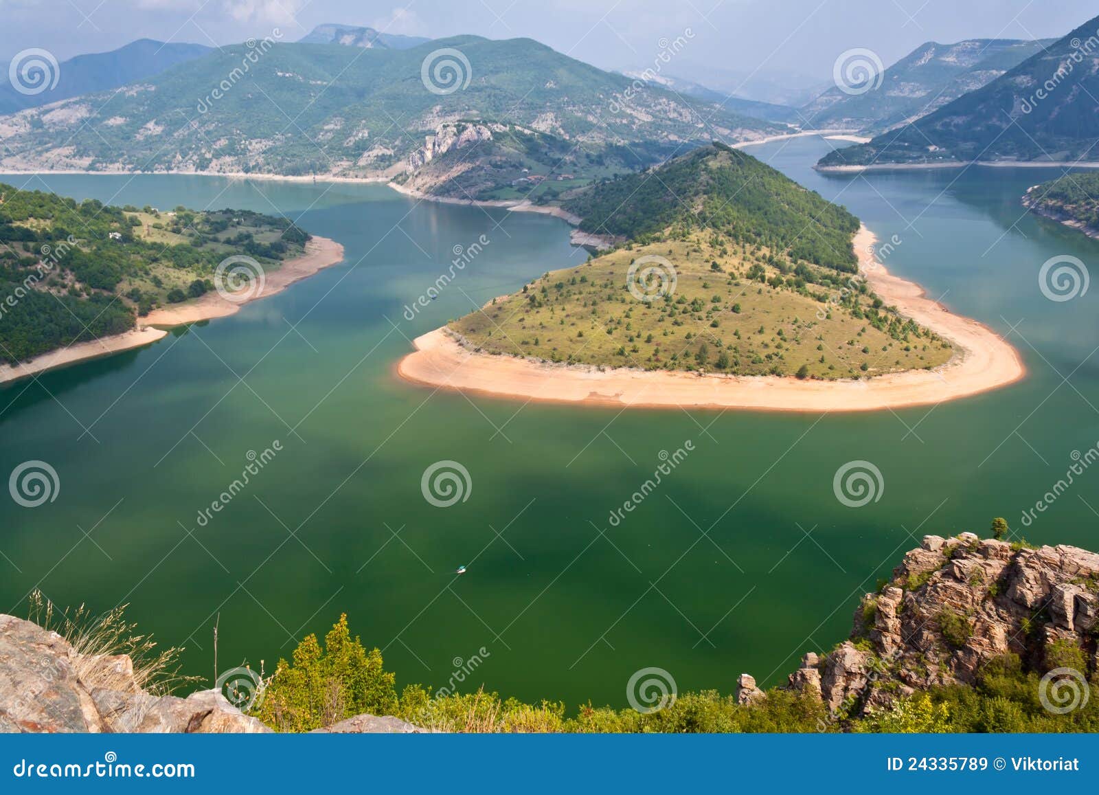 Corner of the Lake Kardjali Stock Image - Image of nature, river: 24335789