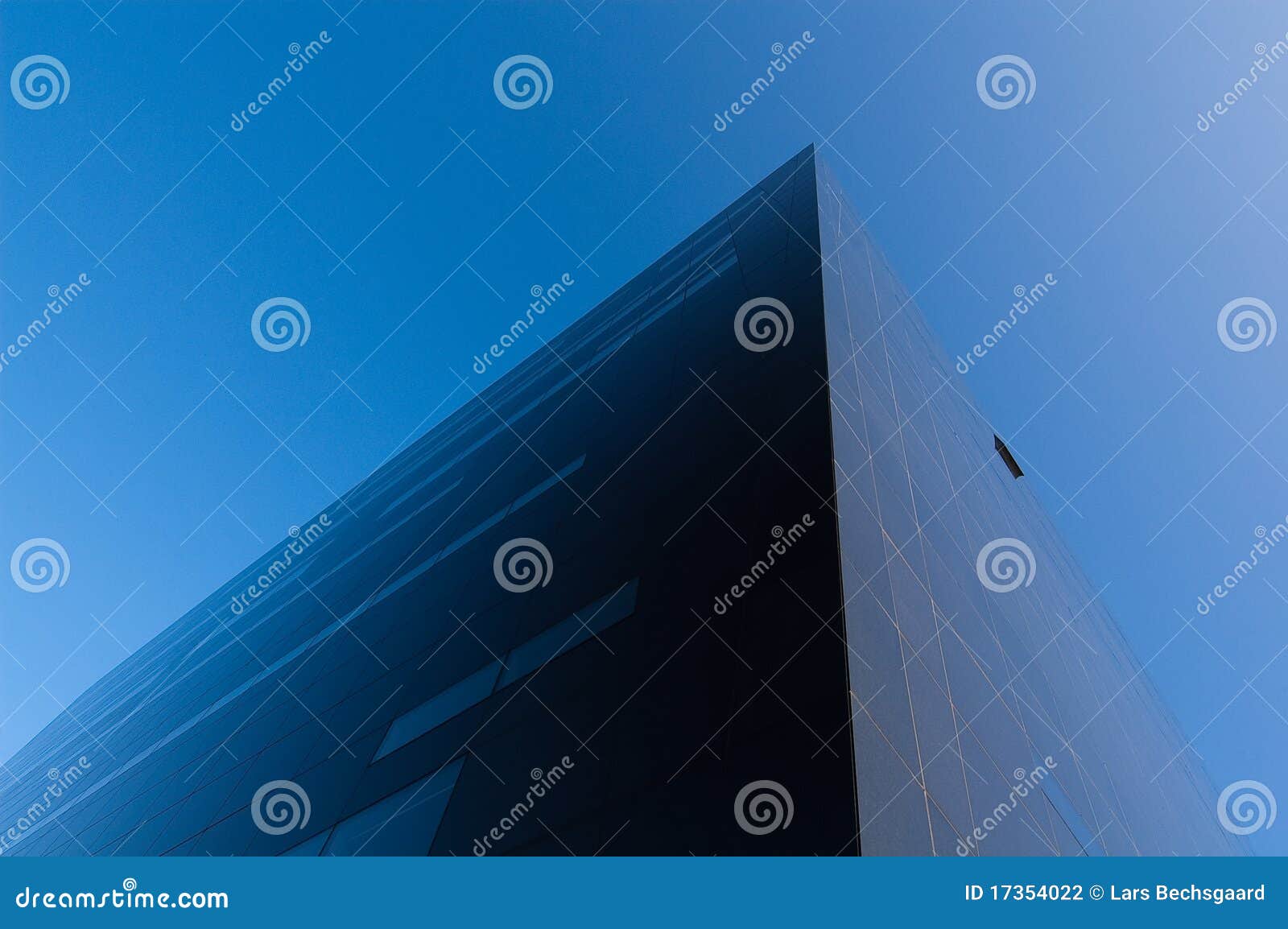 Corner of a Modern Building Stock Photo - Image of design, glass: 17354022